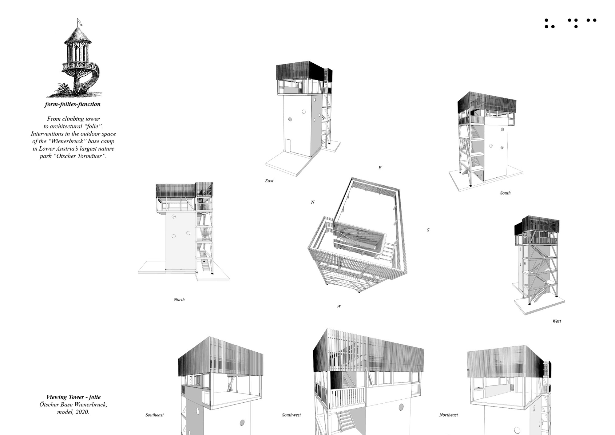 Gallery of form—follies—function Workshop Tower / HARDDECOR ARCHITEKTUR ...