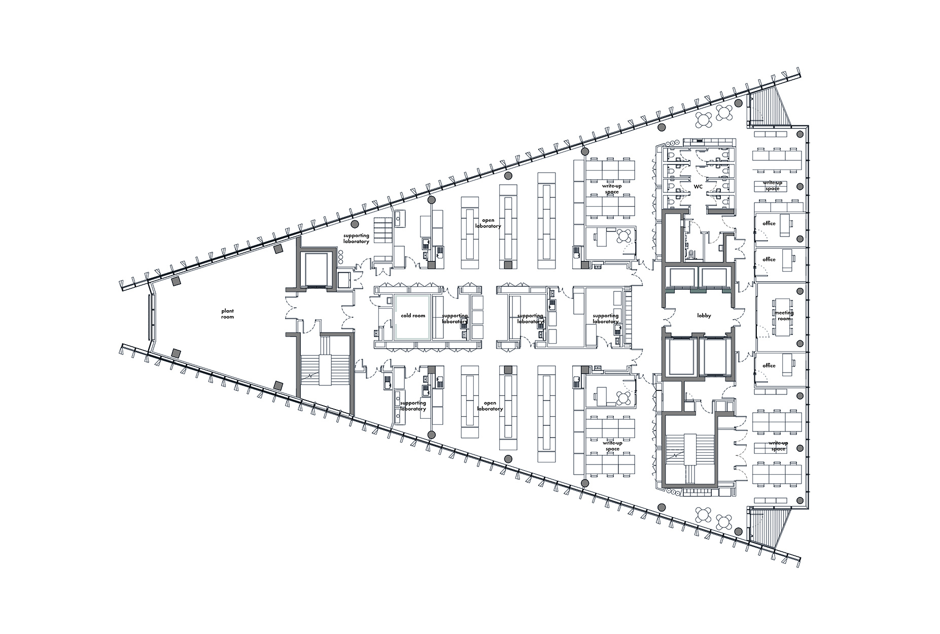 Gallery of Sir Michael Uren Hub Imperial College London / Allies and ...