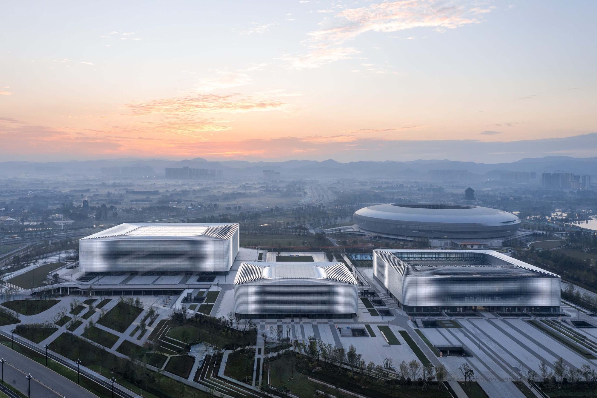 Gallery of Dong’an Lake Sports Center / gmp Architects - 2