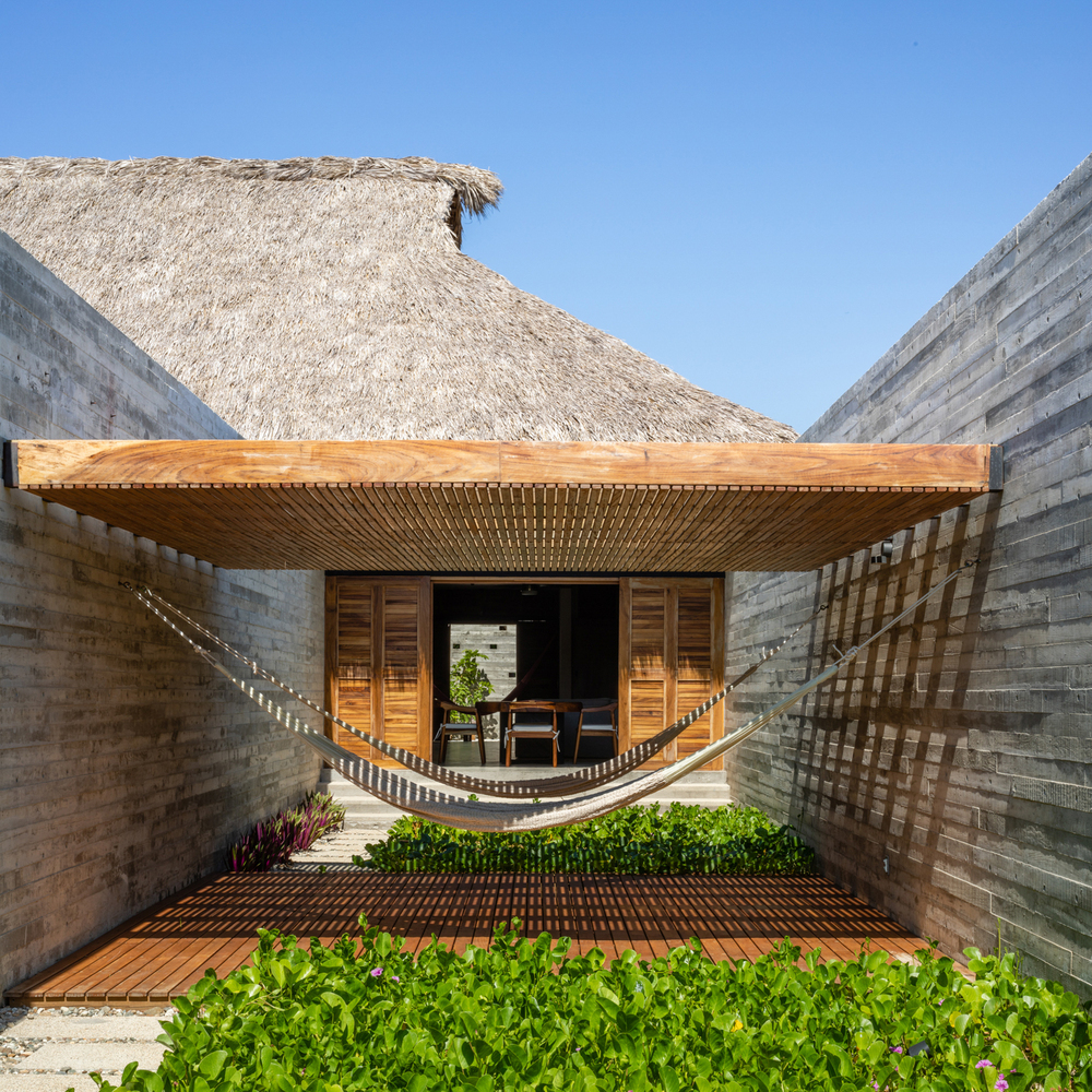 Galería de 21 espacios en México que integran hamacas para descanso y ...