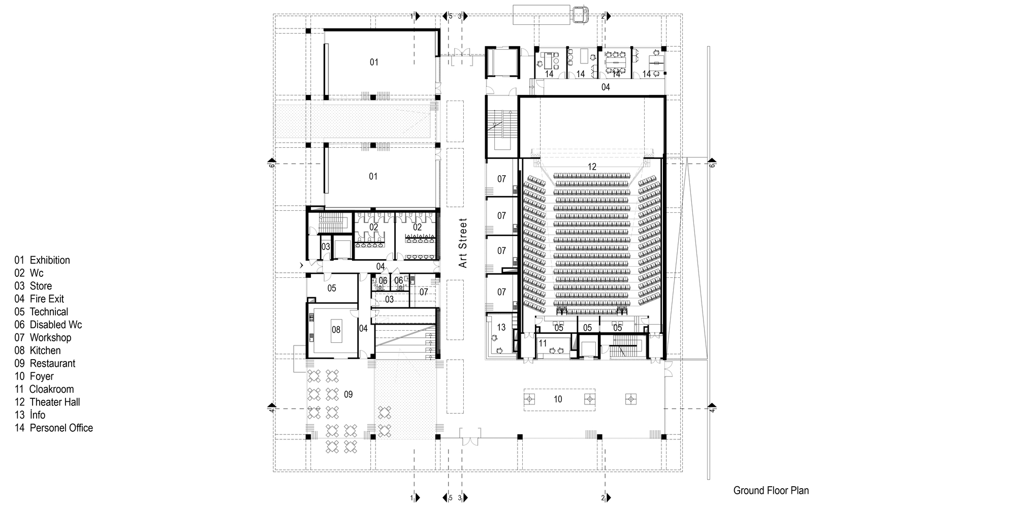 画廊 安塔利亚的图尔甘·苏莱伊文化馆 / Nous Architecture + Rasa Studio + Node Architects - 28