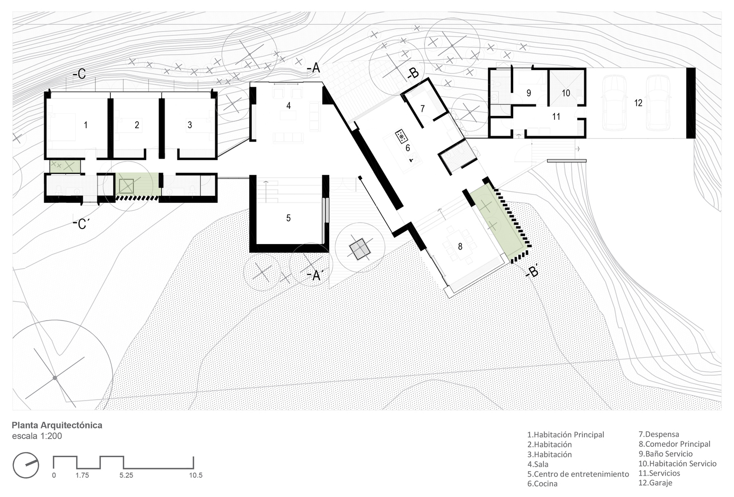 Galería de Patios interiores en casas de Colombia: 15 ejemplos en ...