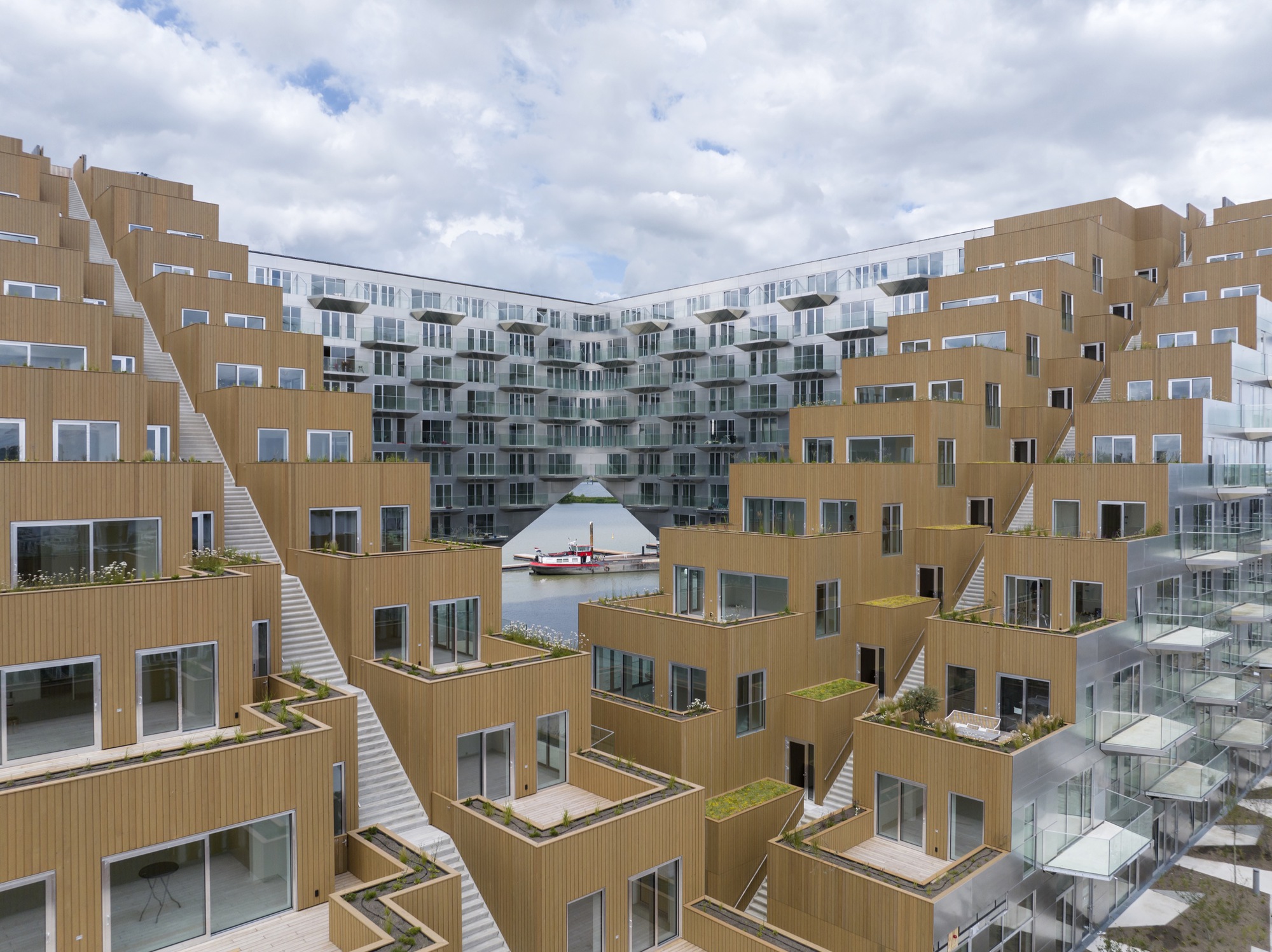Galeria De Edif cio Residencial Sluishuis BIG Barcode Architects 15 Galeria De Edif cio Residencial Sluishuis BIG Barcode Architects 15