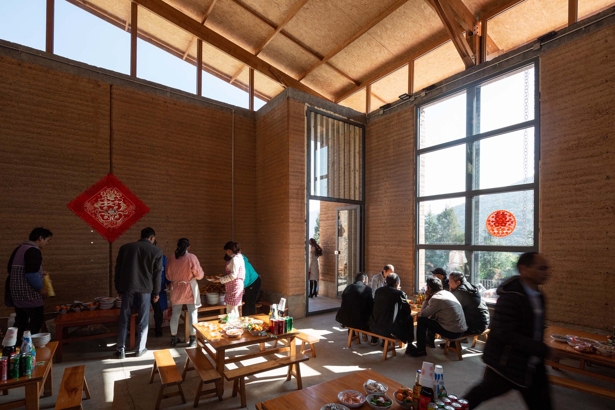 Gallery of Community Hall of Dahei New Village / One University One ...