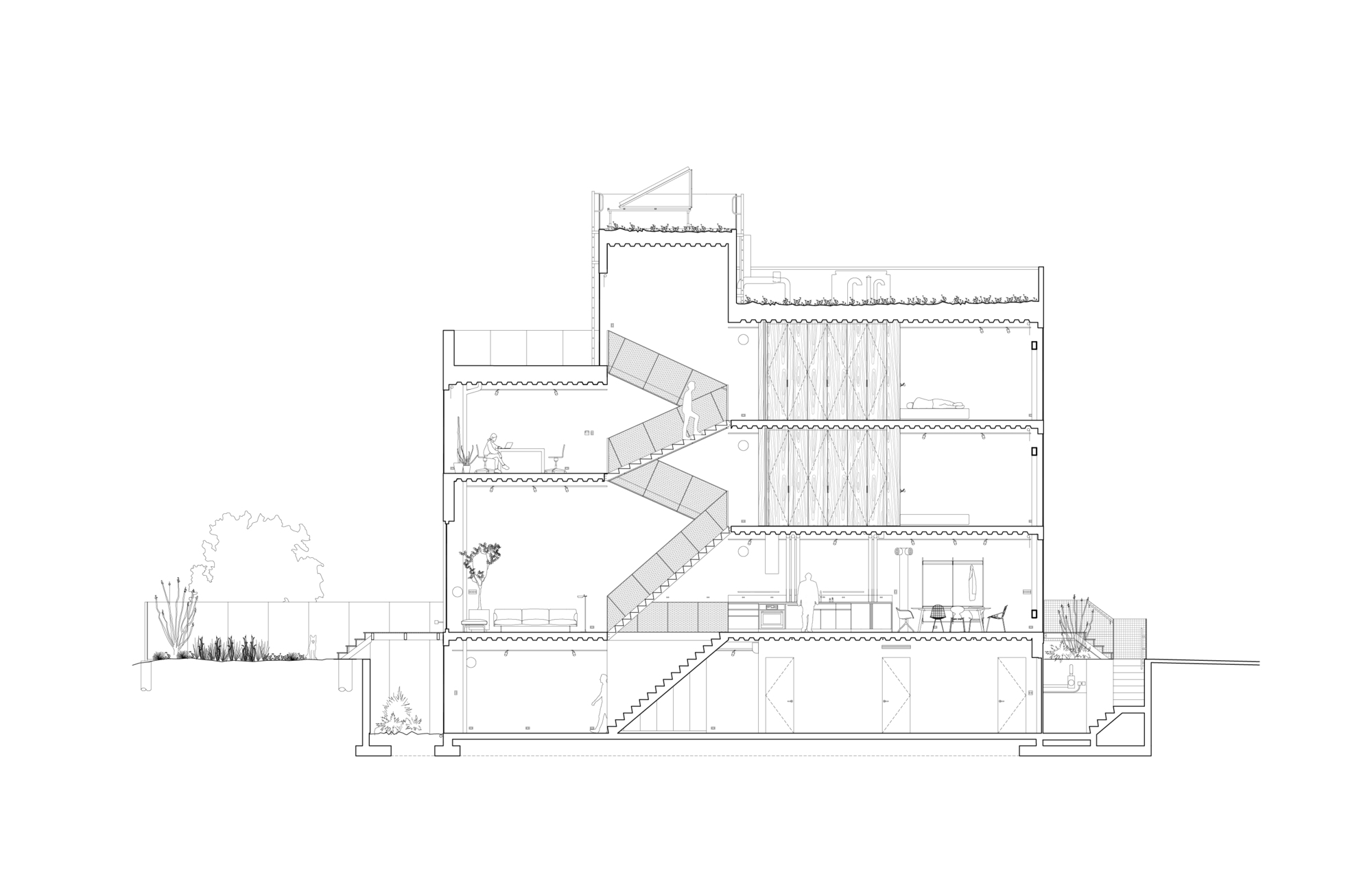 Gallery of Narrow House / Only If - 23