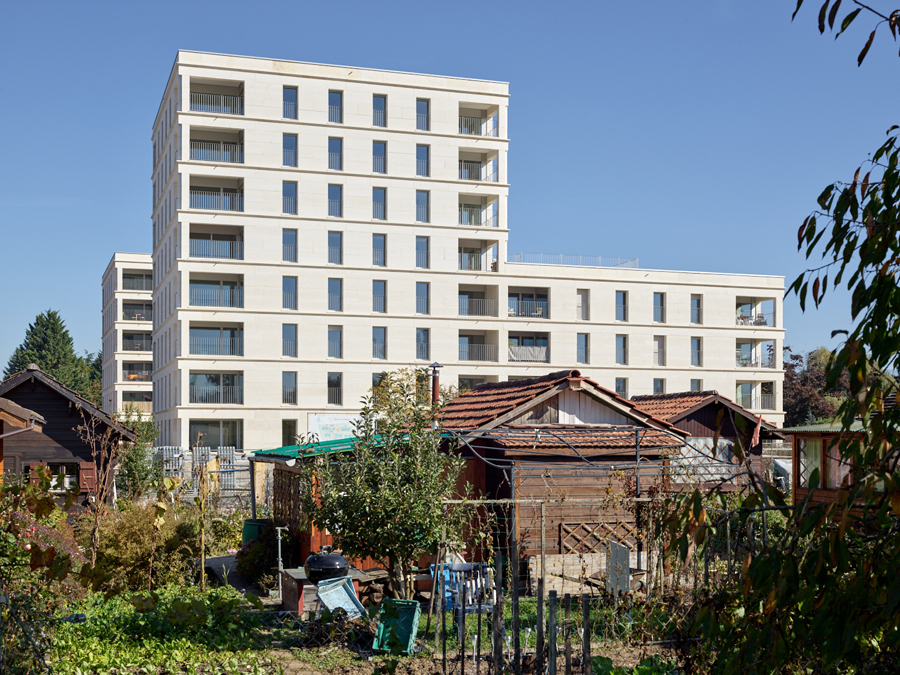 Gallery of Solid Stone Residential Blocks / Atelier Archiplein - 3