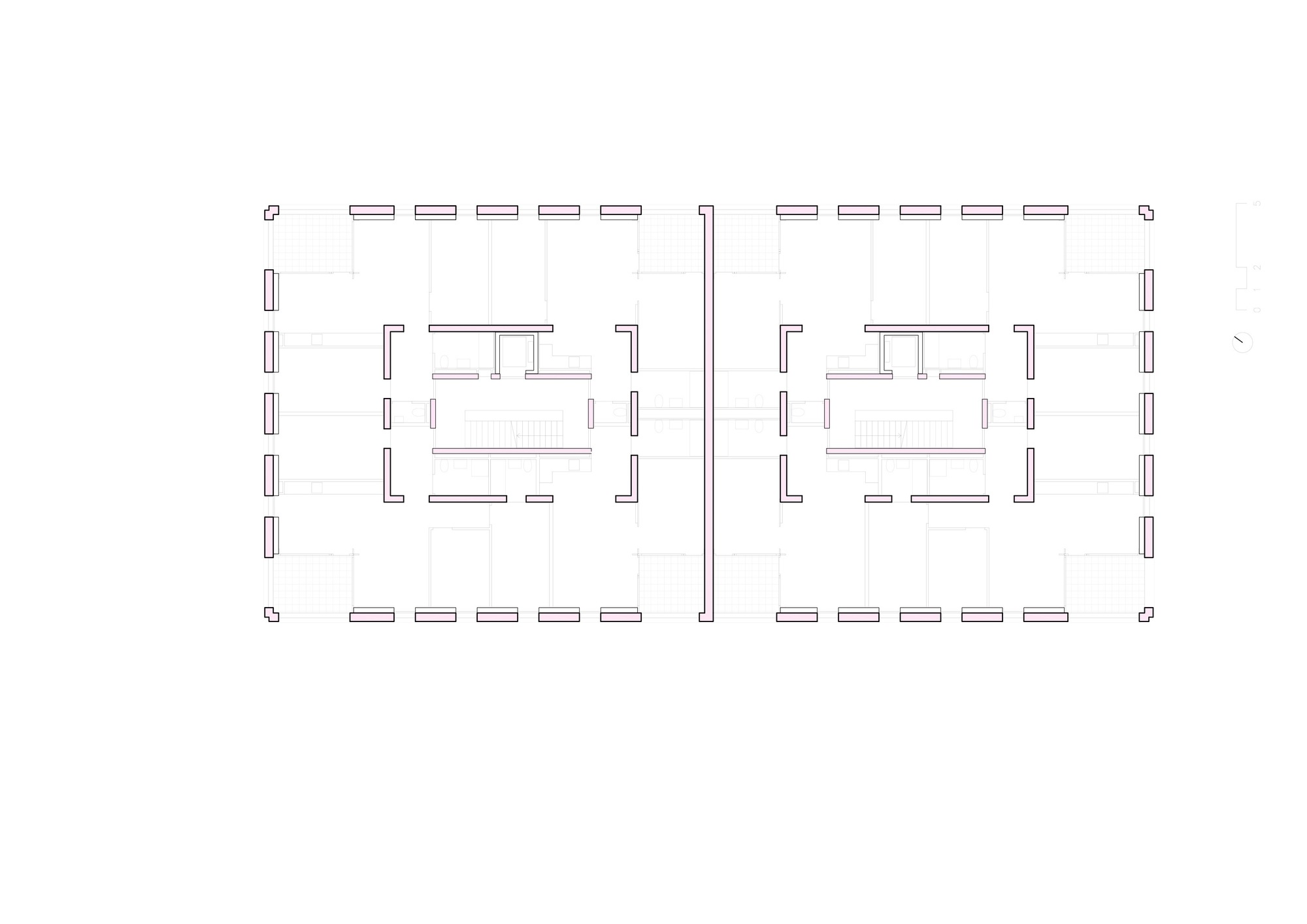 Gallery of Solid Stone Residential Blocks / Atelier Archiplein - 10