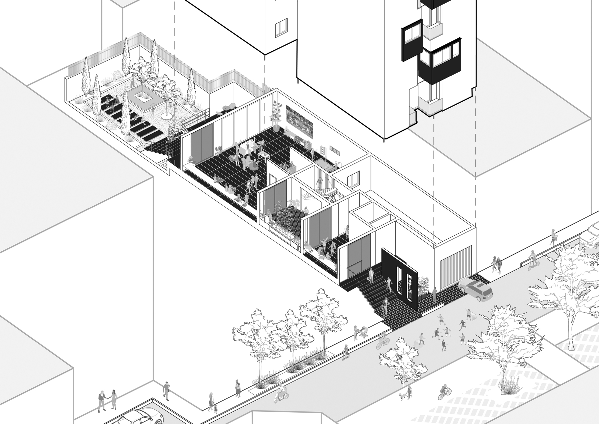 Gallery of VOID Residential Building / Studio Pousti - 32