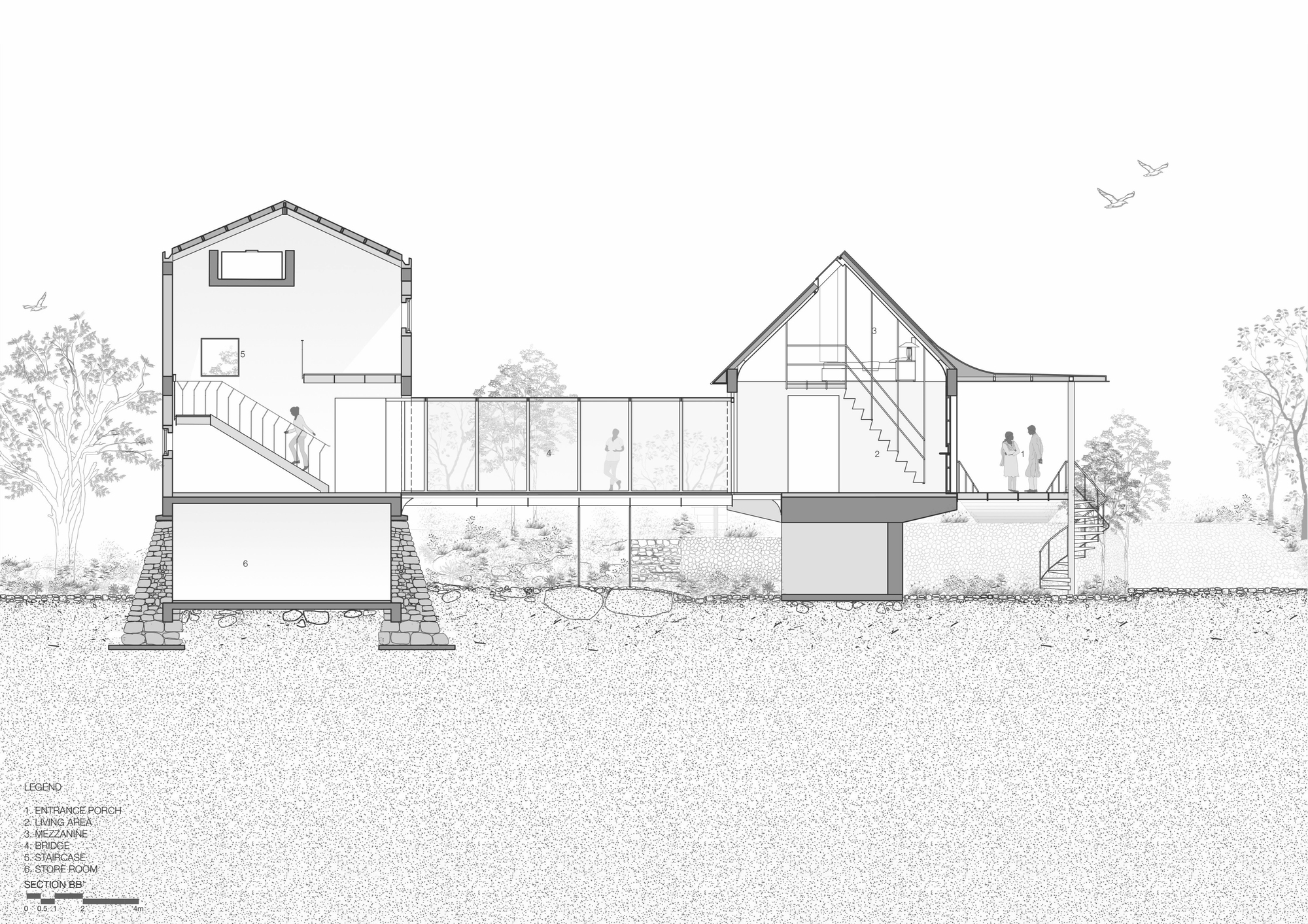 Galeria de Casa Wildgrass / Mathew and Ghosh Architects - 27