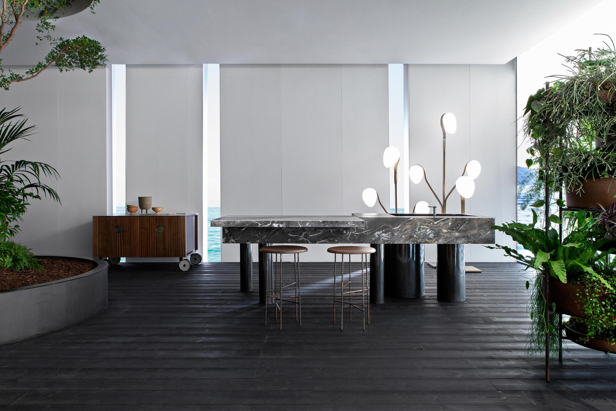 Gallery of Home Bar Design in Modern Residential Projects - 31