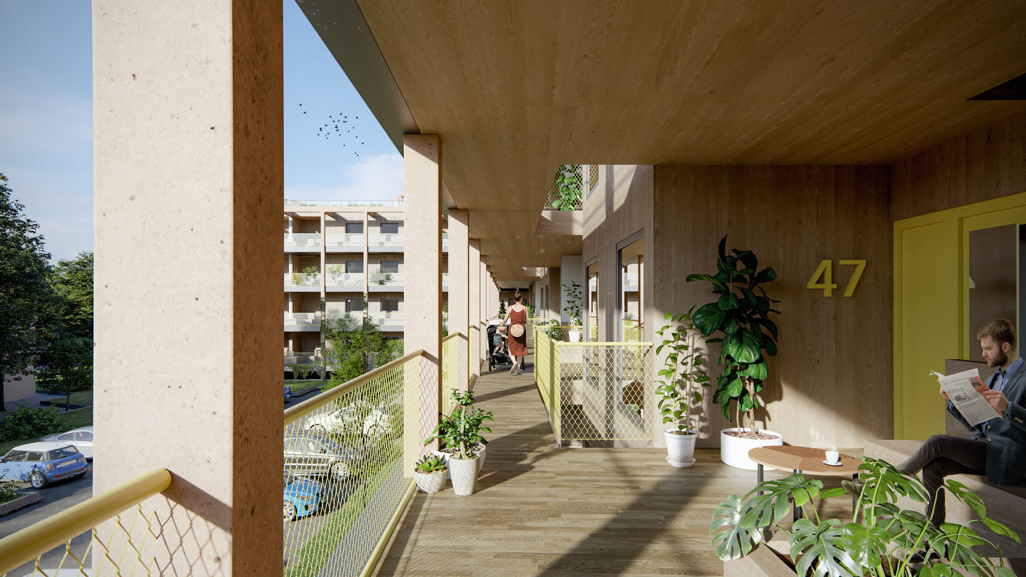 Gallery of HA-HA Designs Modular-Timber System to Create Affordable ...