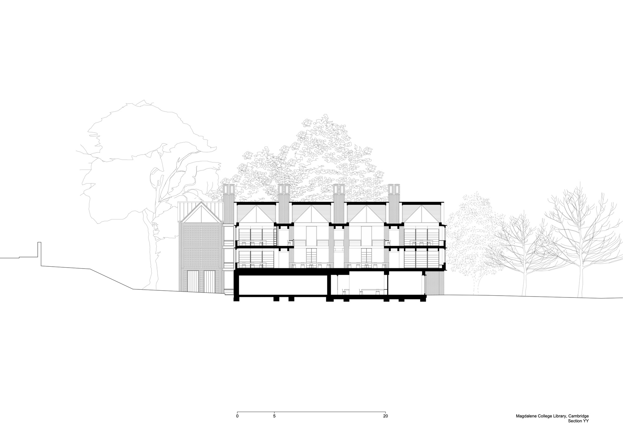 Gallery of Magdalene College Library / Niall McLaughlin Architects - 42