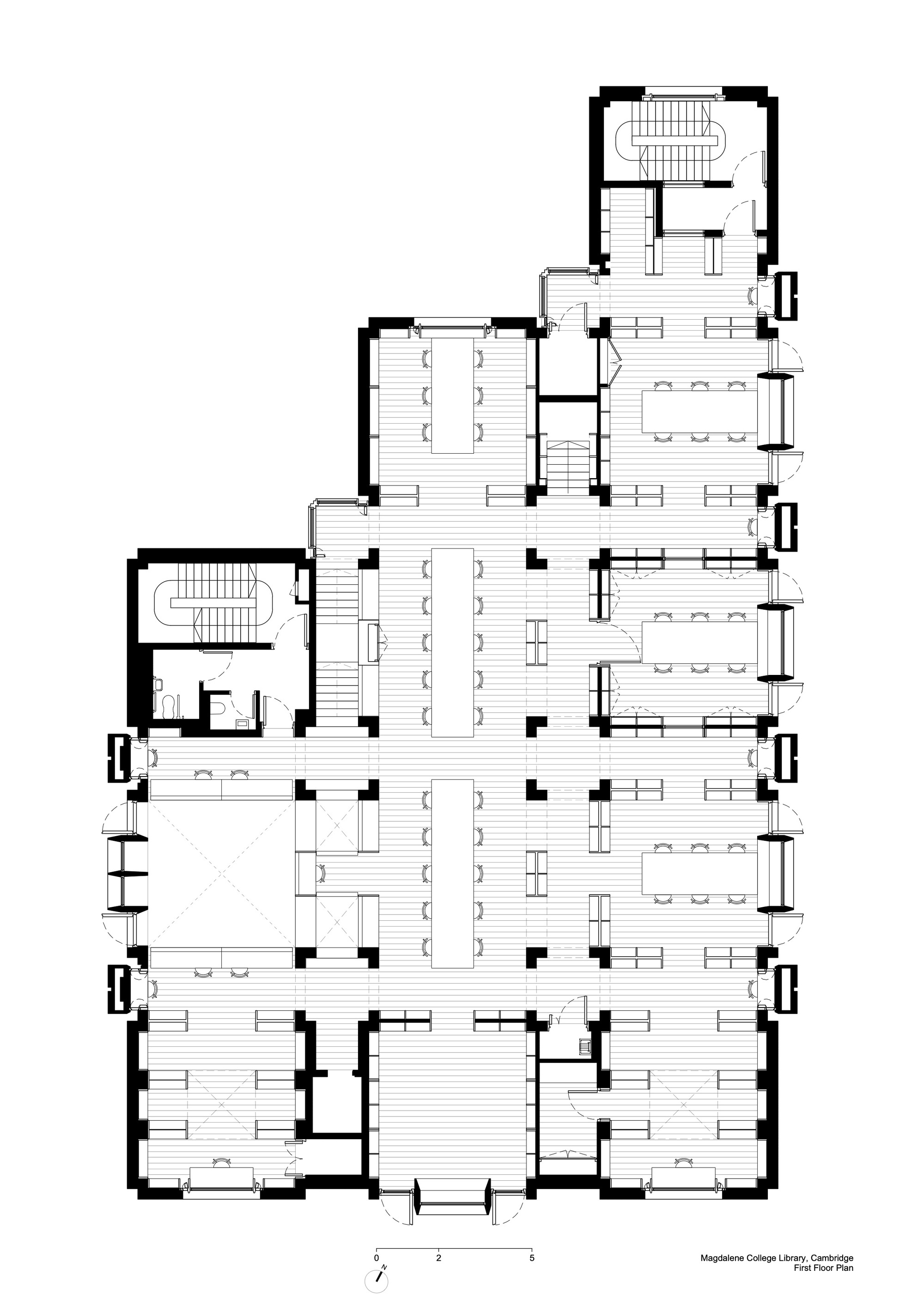 Gallery of Magdalene College Library / Niall McLaughlin Architects - 39