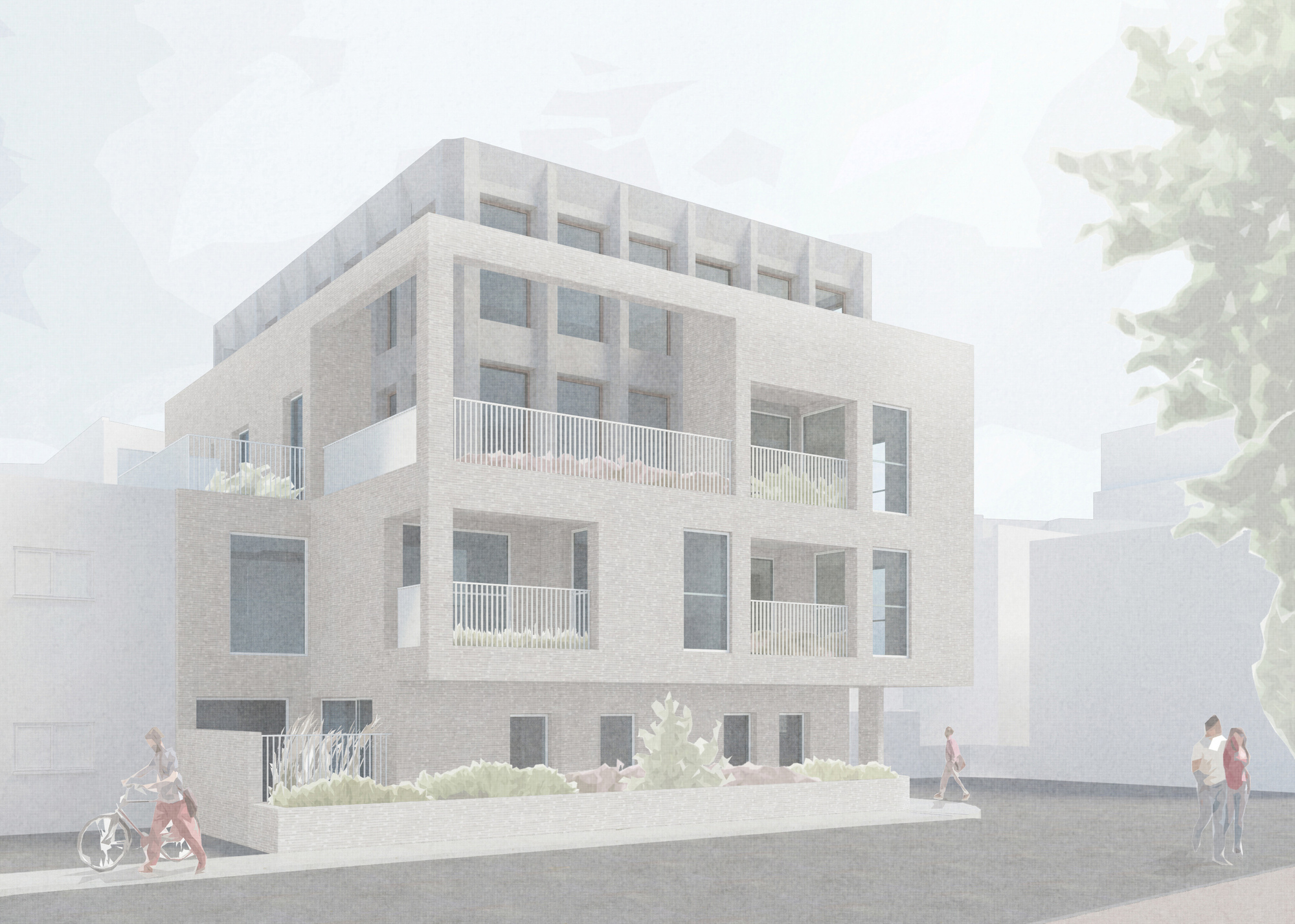 Gallery of Garnham Street Apartments / Dowen Farmer Architects ...