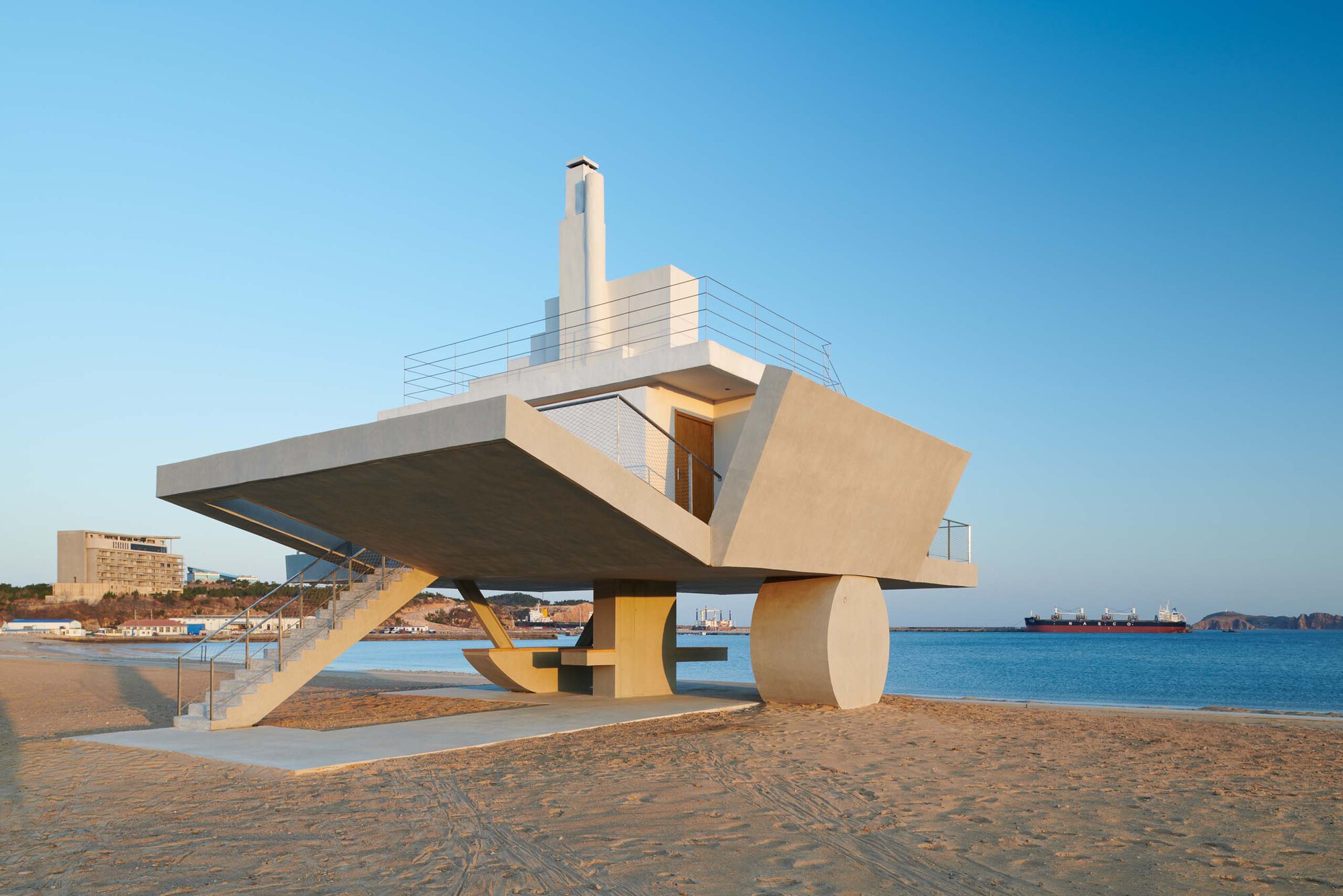 Gallery of Seaside Floating Pavilion / TAO (Trace Architecture Office) - 6