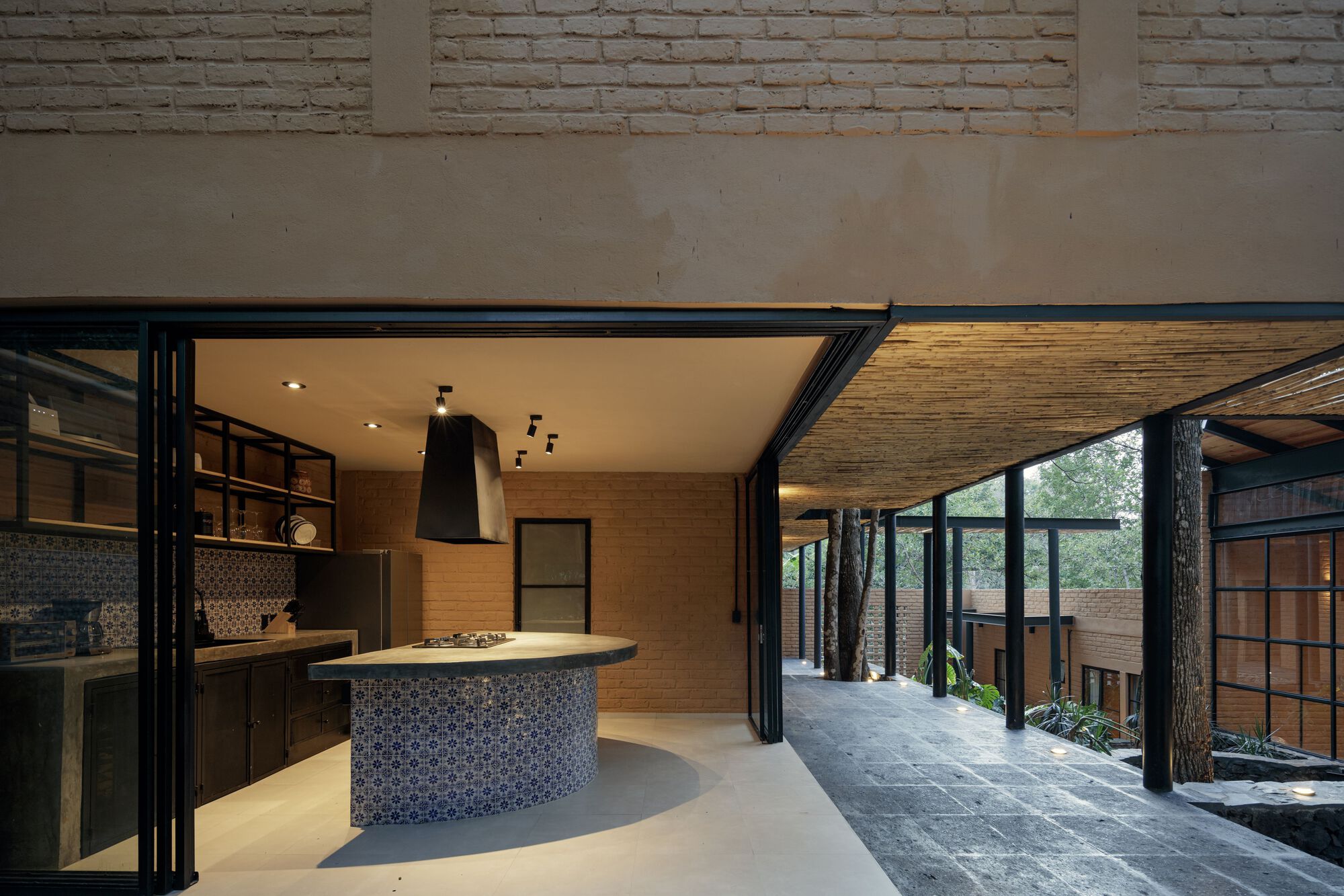 画廊 庭院式住宅 / herchell arquitectos - 13