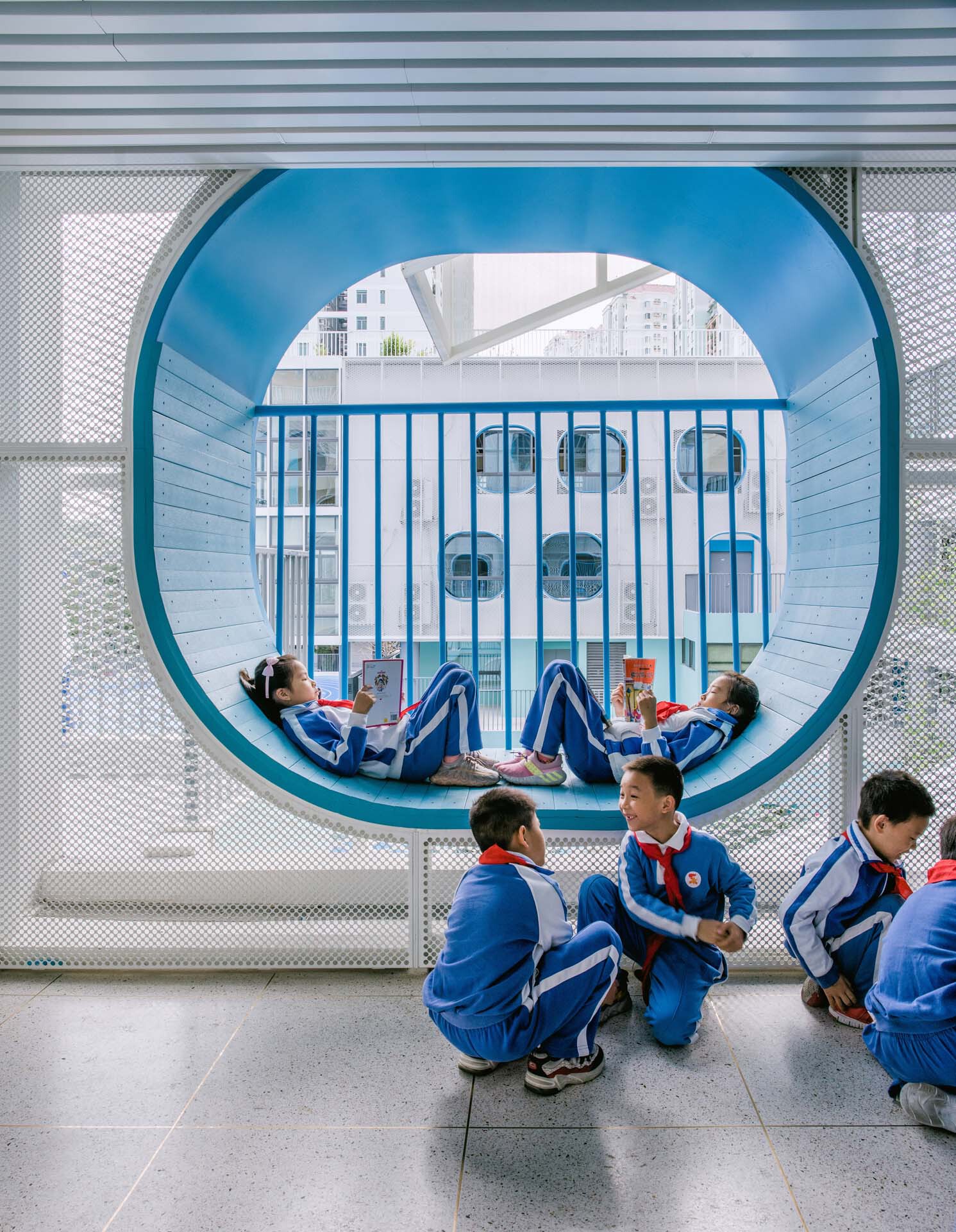 Gallery of Shenzhen Fuqiang Elementary School / People's Architecture ...