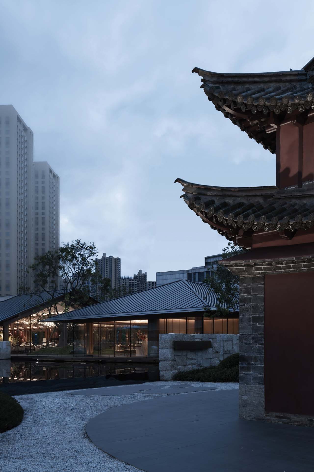 Gallery of Kunming Caohai Building Expansion Project of Wen Xing Lou ...
