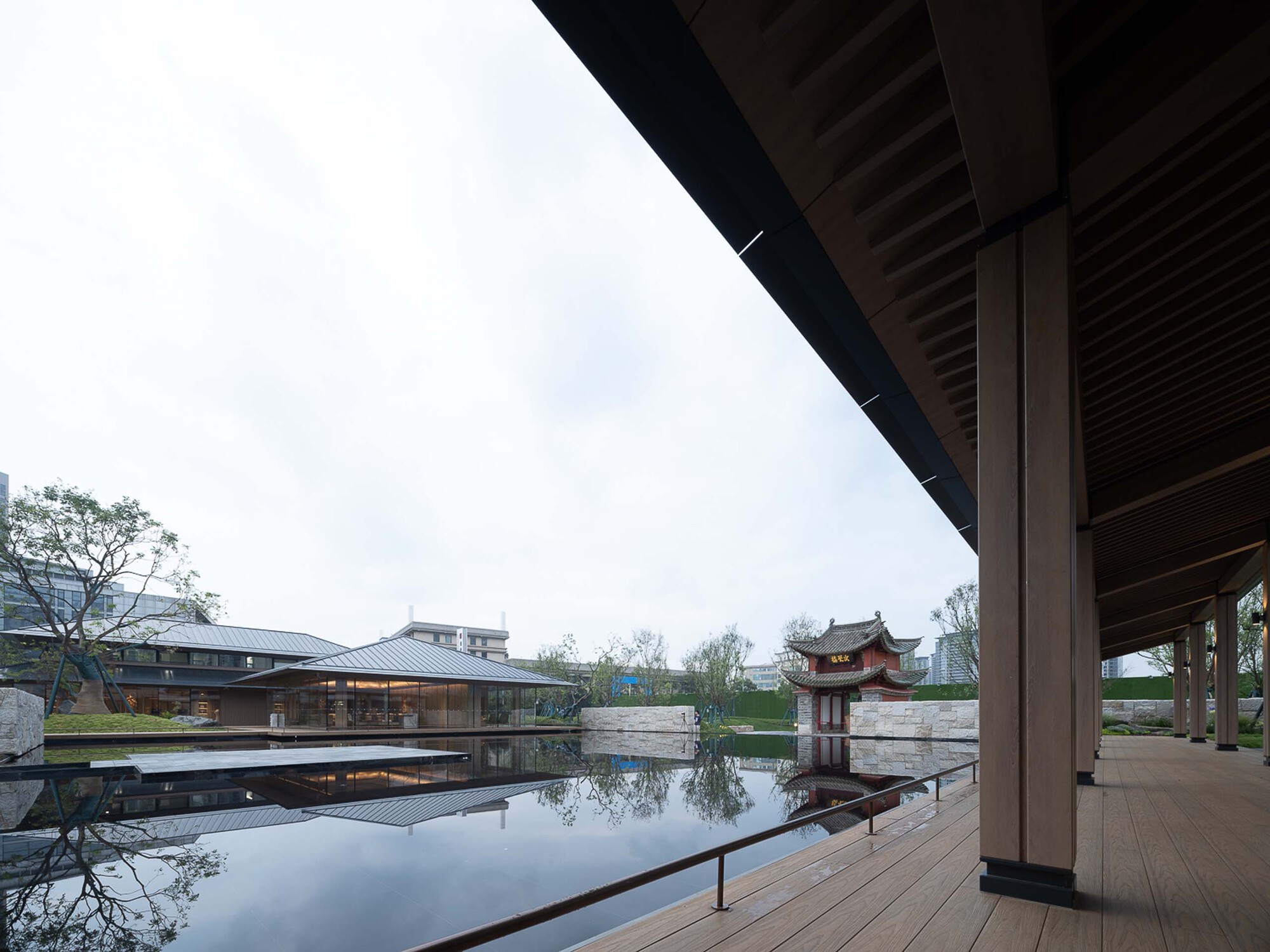 Galeria de Projeto de Expansão do Edifício Kunming Caohai de Wen Xing ...