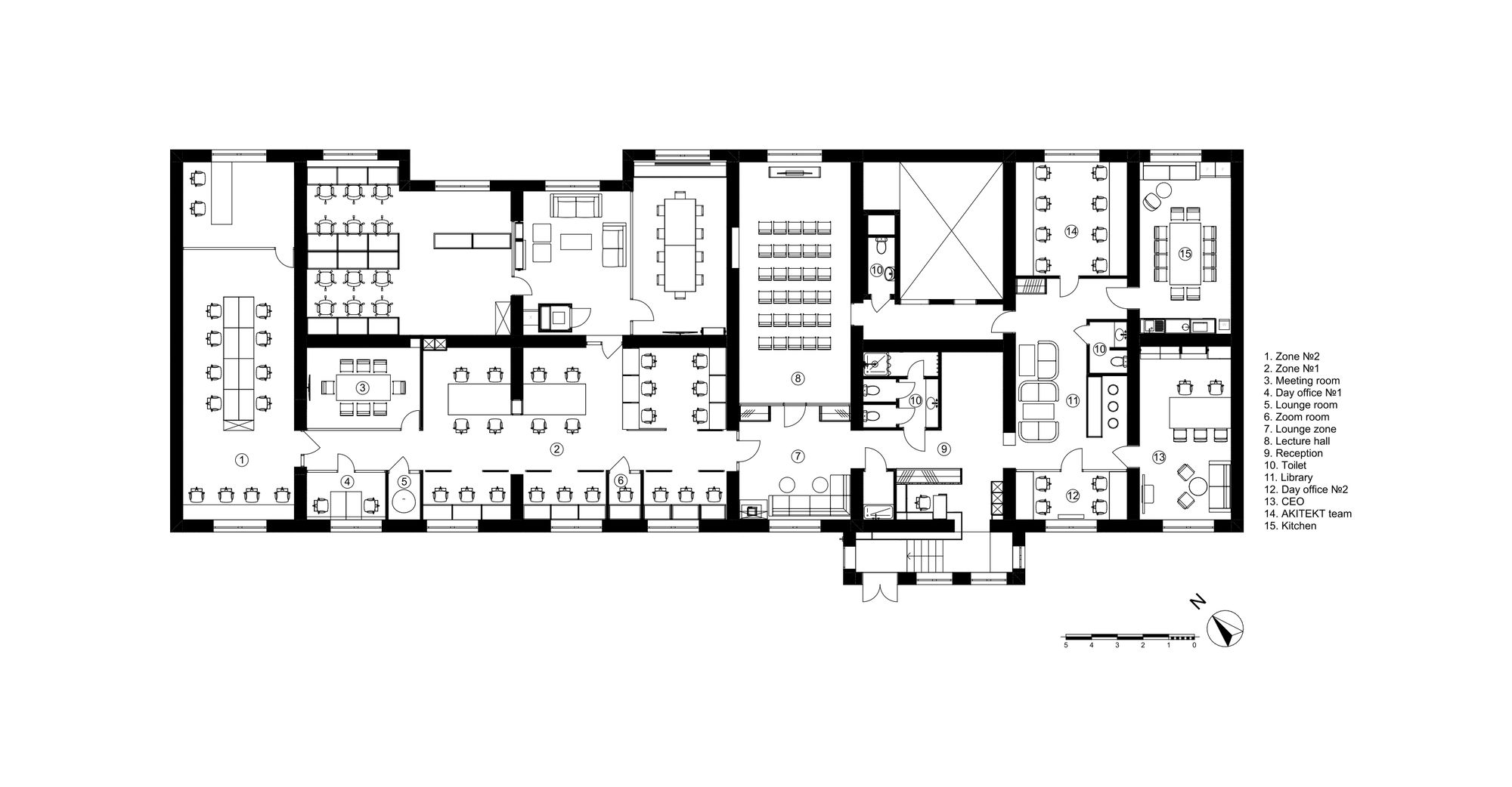 Gallery of coworking [hub] / architecture & design bureau [a:kitekt] - 14