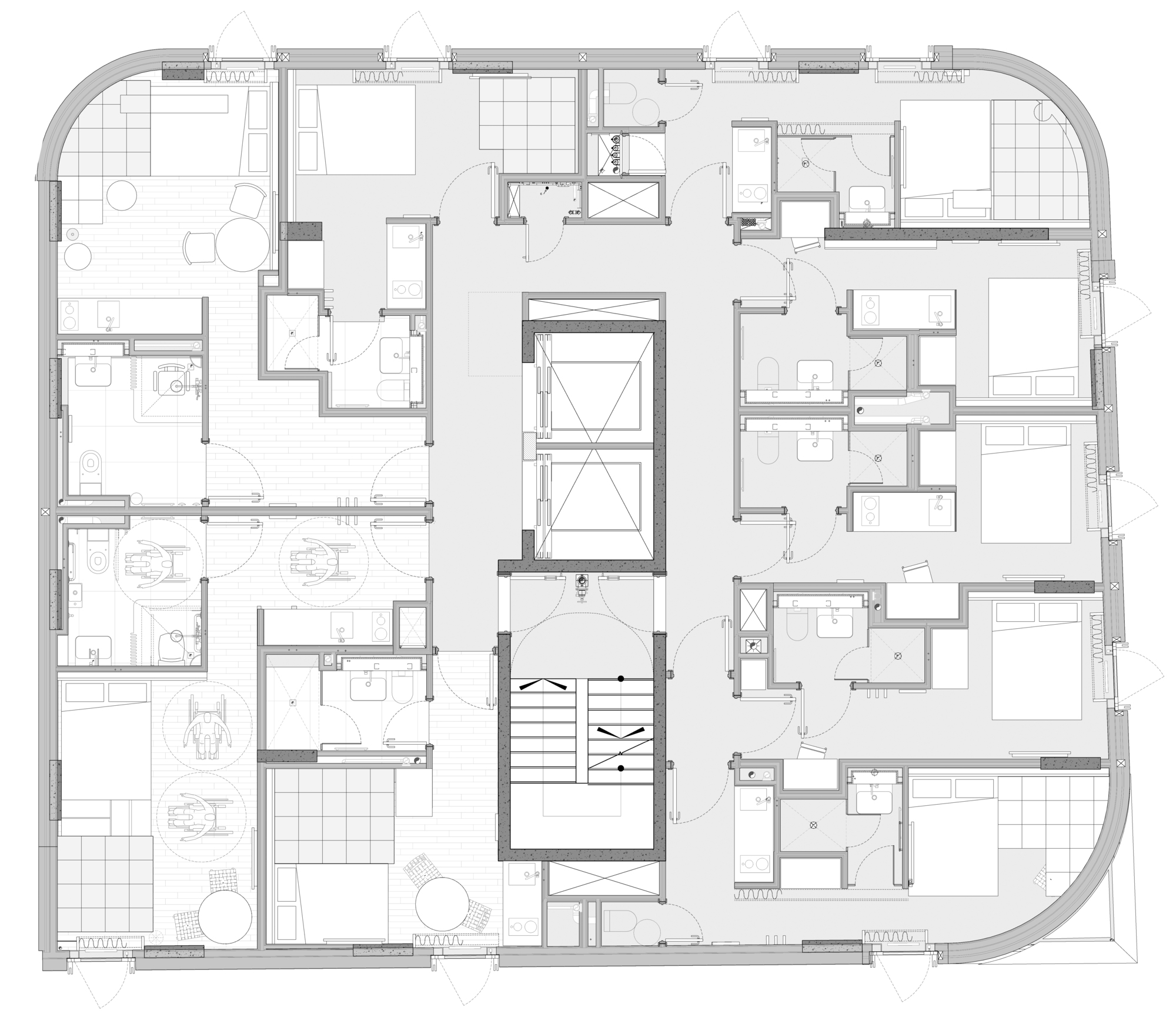 画廊 与周边圆润相接，Buckle 街道工作室 / Grzywinski+Pons - 28
