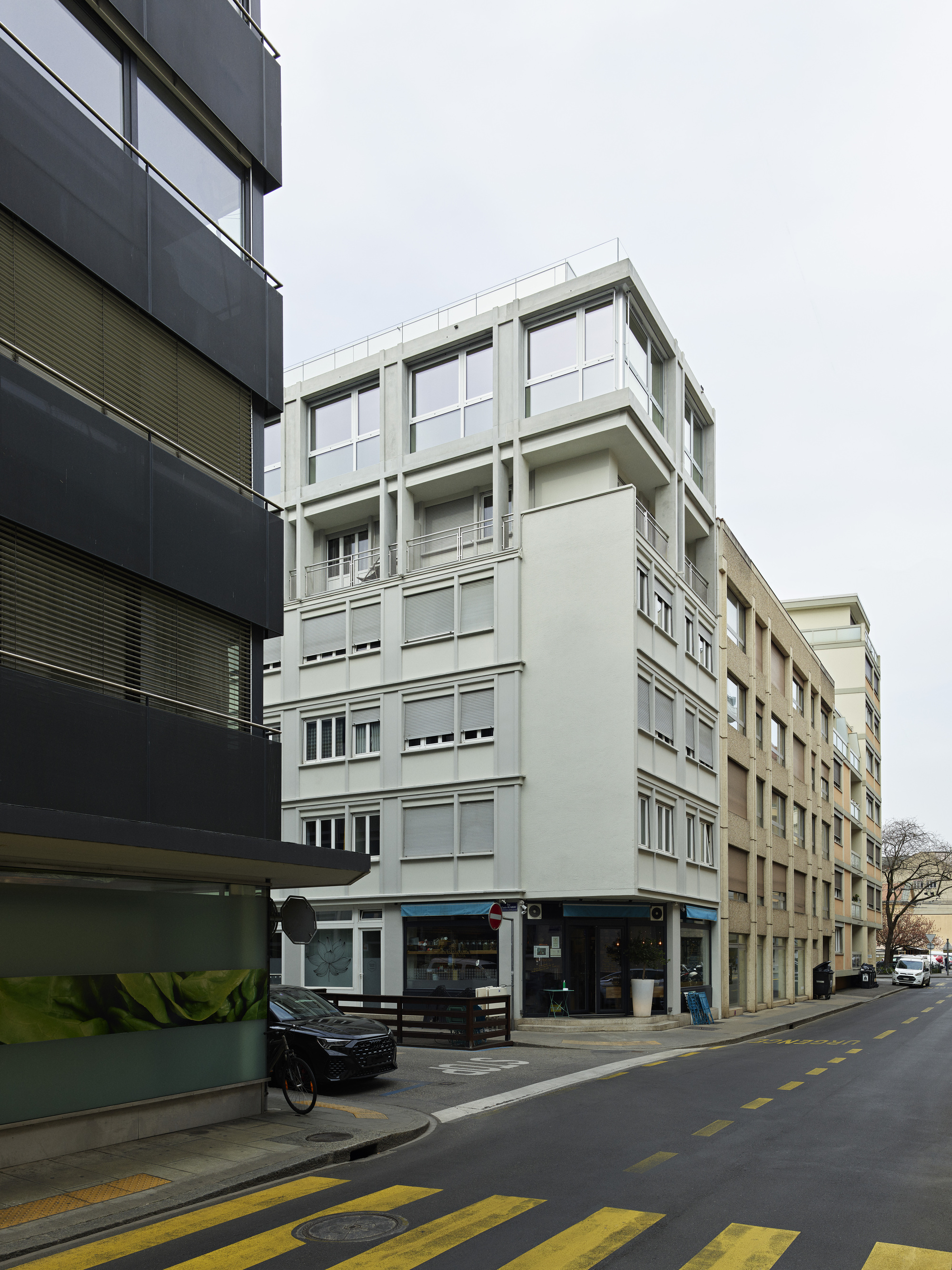 Gallery of Raising of a Honegger Brothers Building / Meier + Associés ...