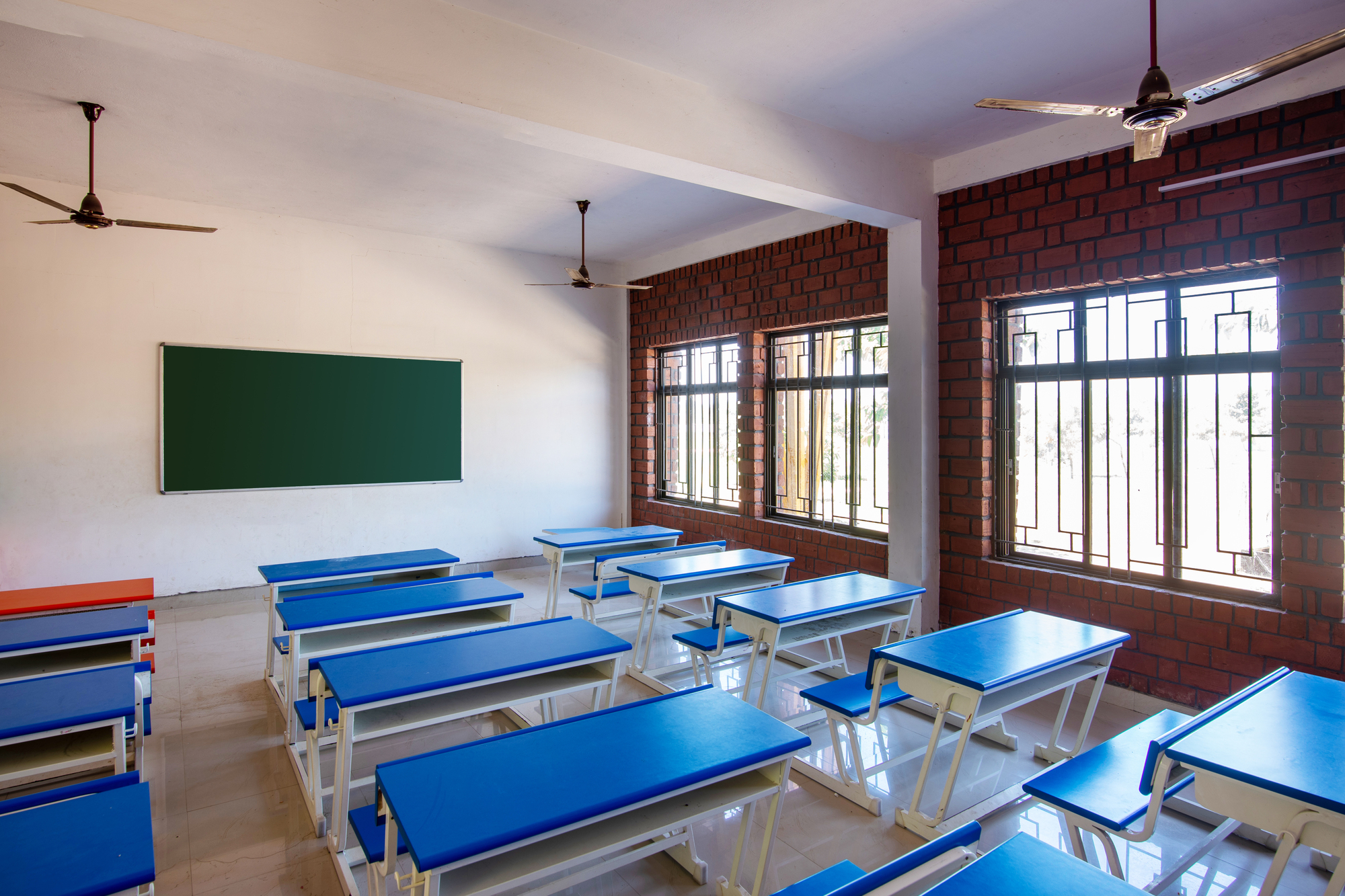 Gallery of Akshara Vidya Mandir School Administration Building / Exurb ...