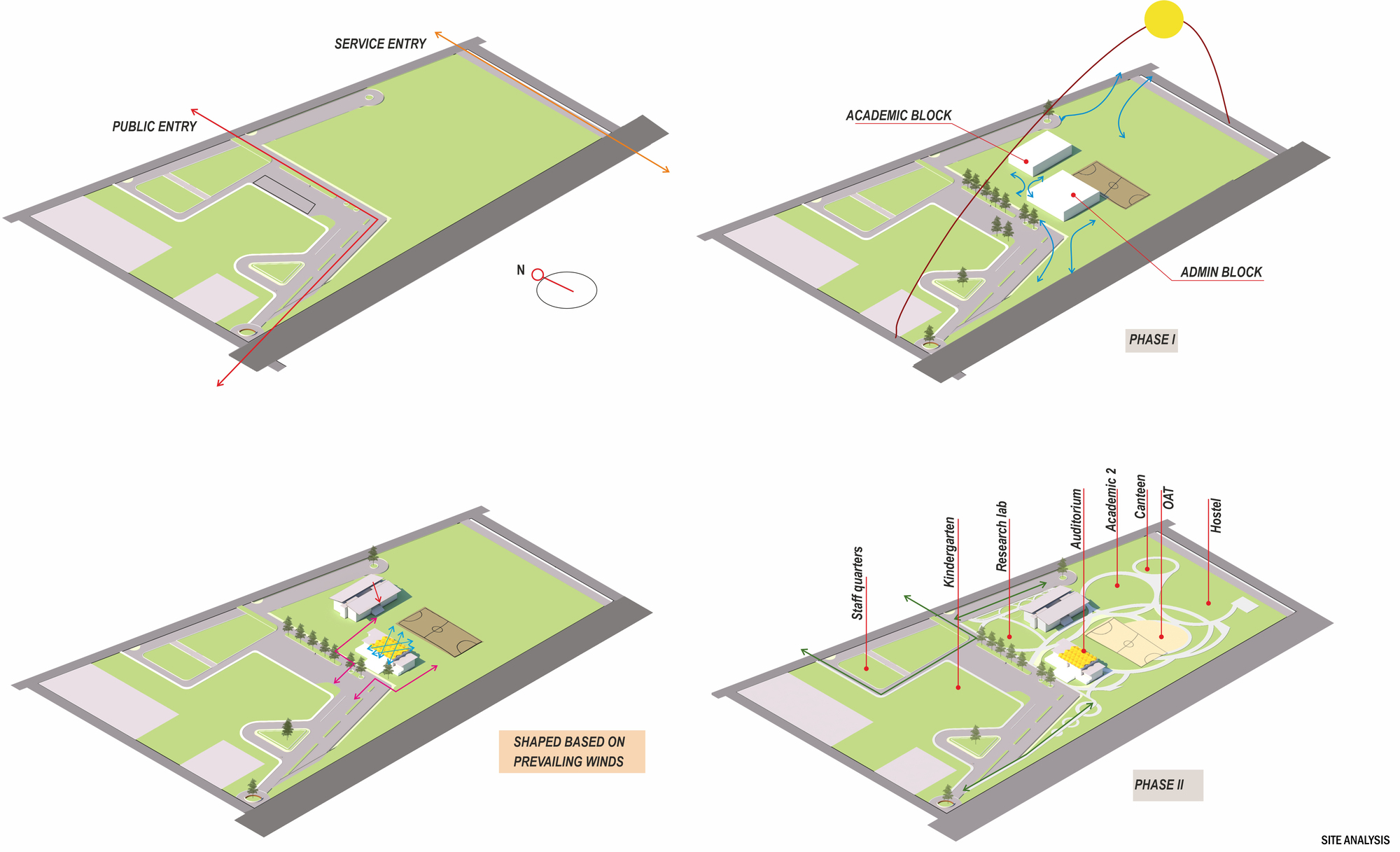 Gallery of Akshara Vidya Mandir School Administration Building / Exurb ...