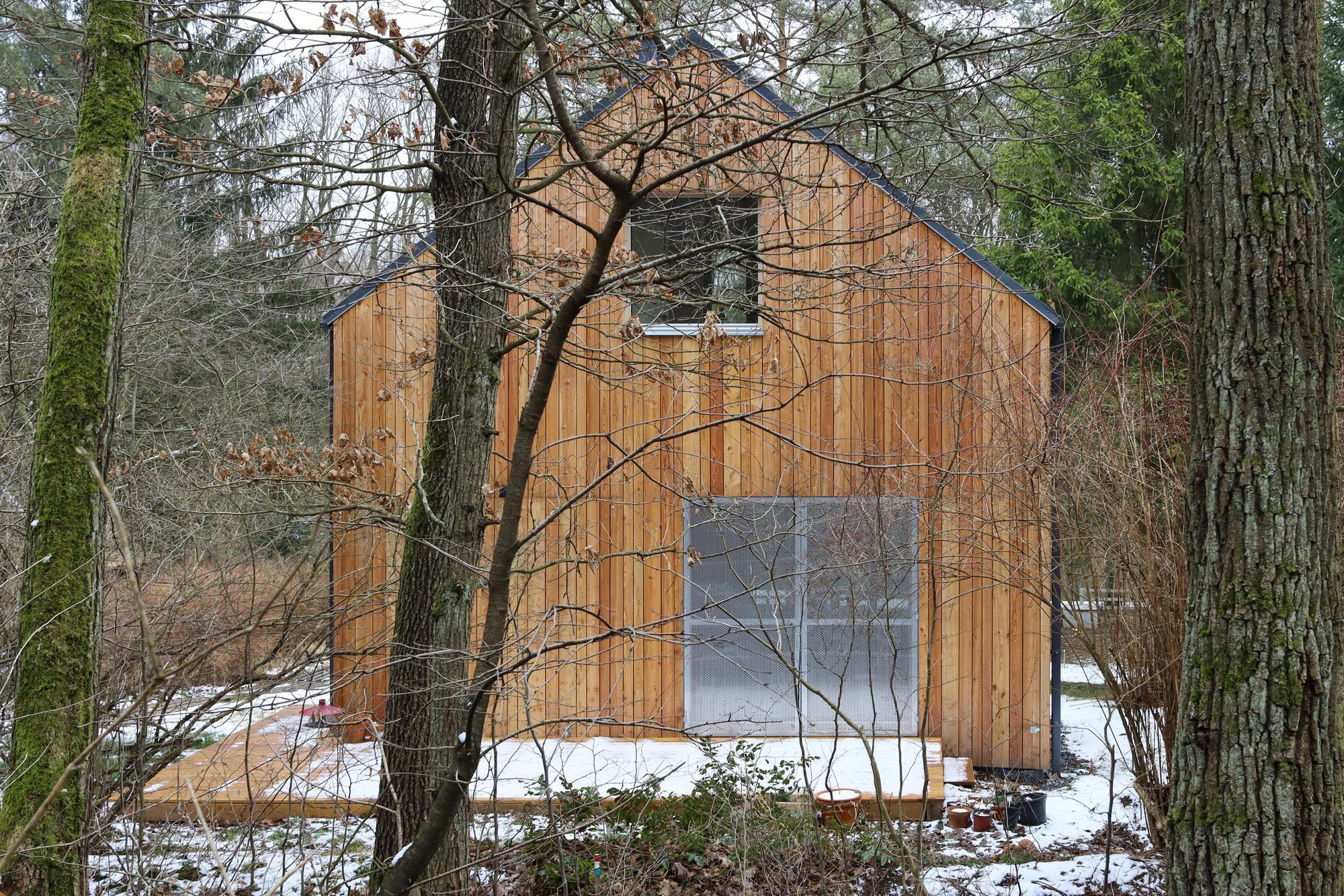 Gallery of Weekend House in the Woods / System Recovery Architects - 13