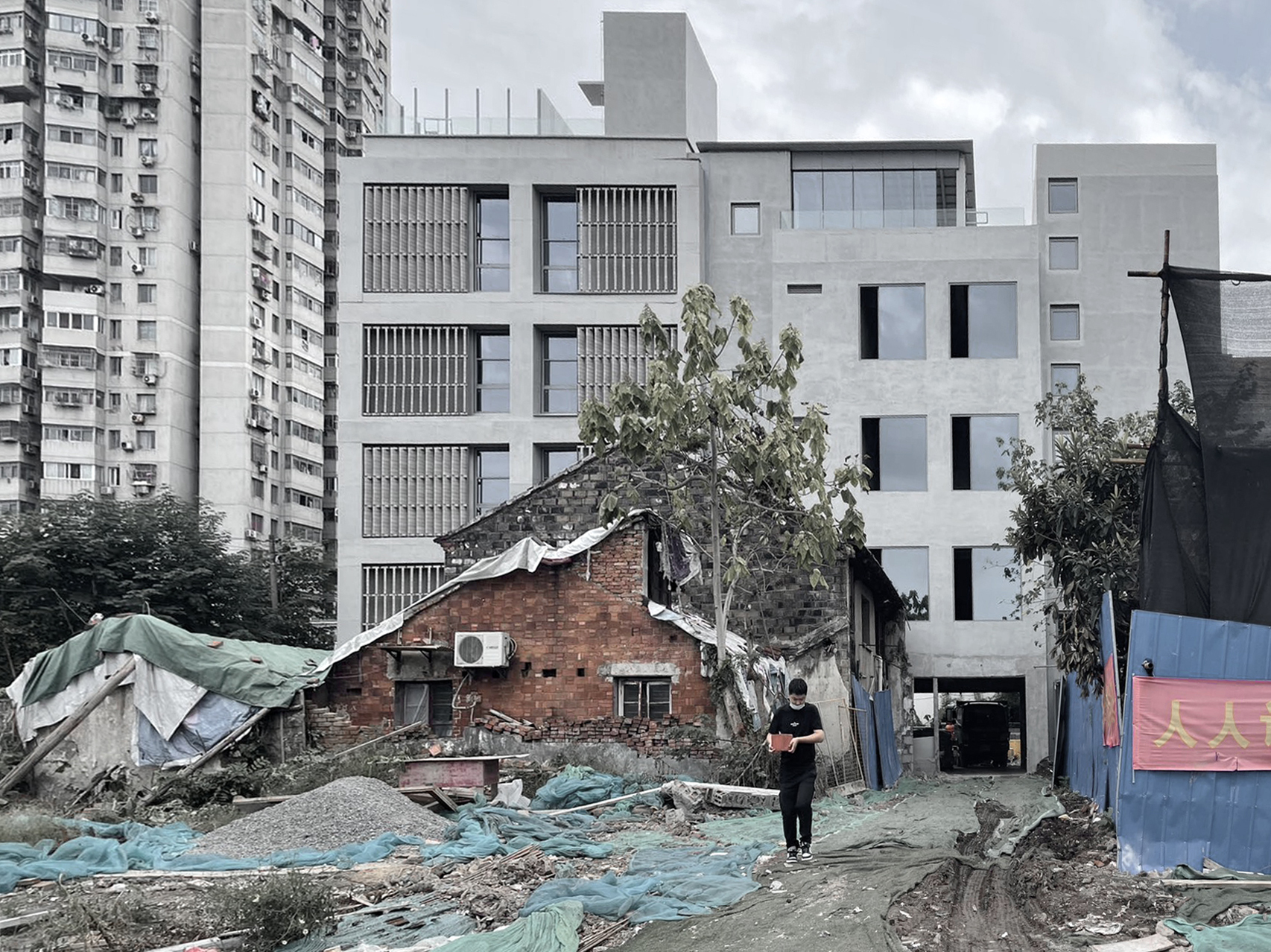 Gallery of Renovation of Nanjing Daily Plot in Xi Nan Li / AZL ...
