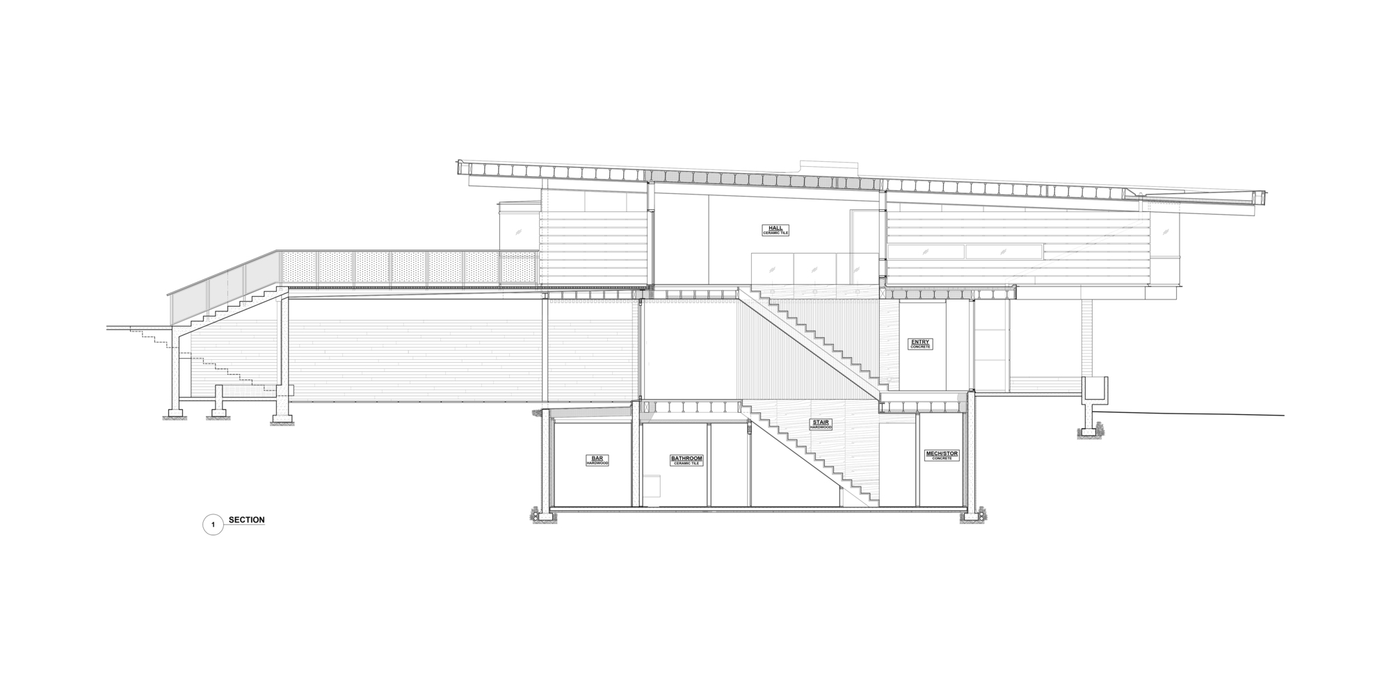 Gallery of The Bridge House / Vallely Architecture - 31