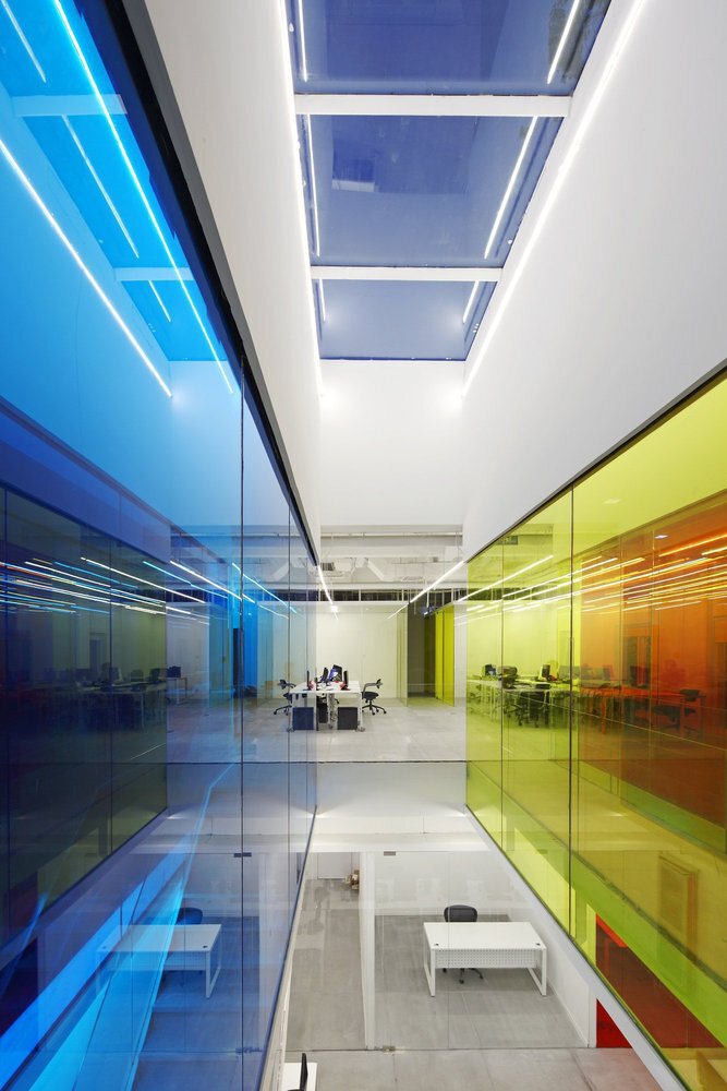 Gallery of Using Colored Glass to Enhance Design: 20 Contemporary ...