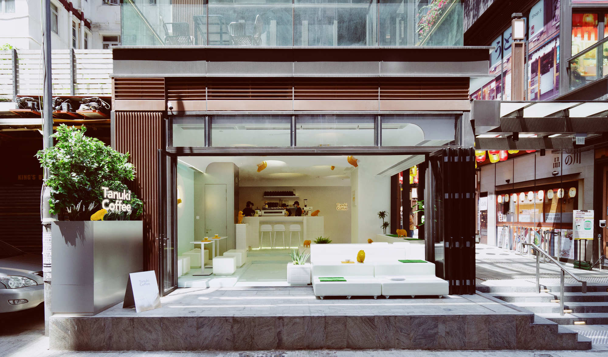 Gallery of Alien Tanuki’s Space Capsule Coffee Shop / Absence from ...