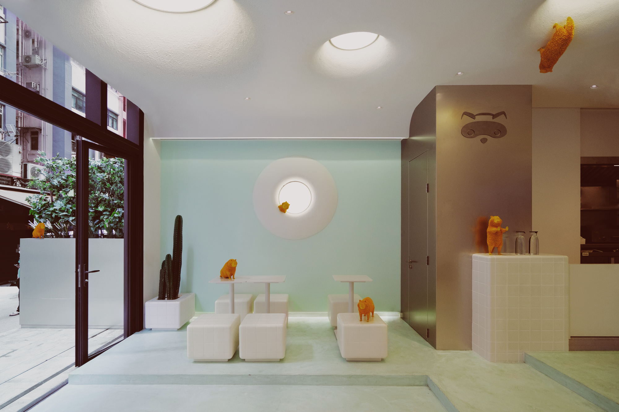 Gallery of Alien Tanuki’s Space Capsule Coffee Shop / Absence from ...