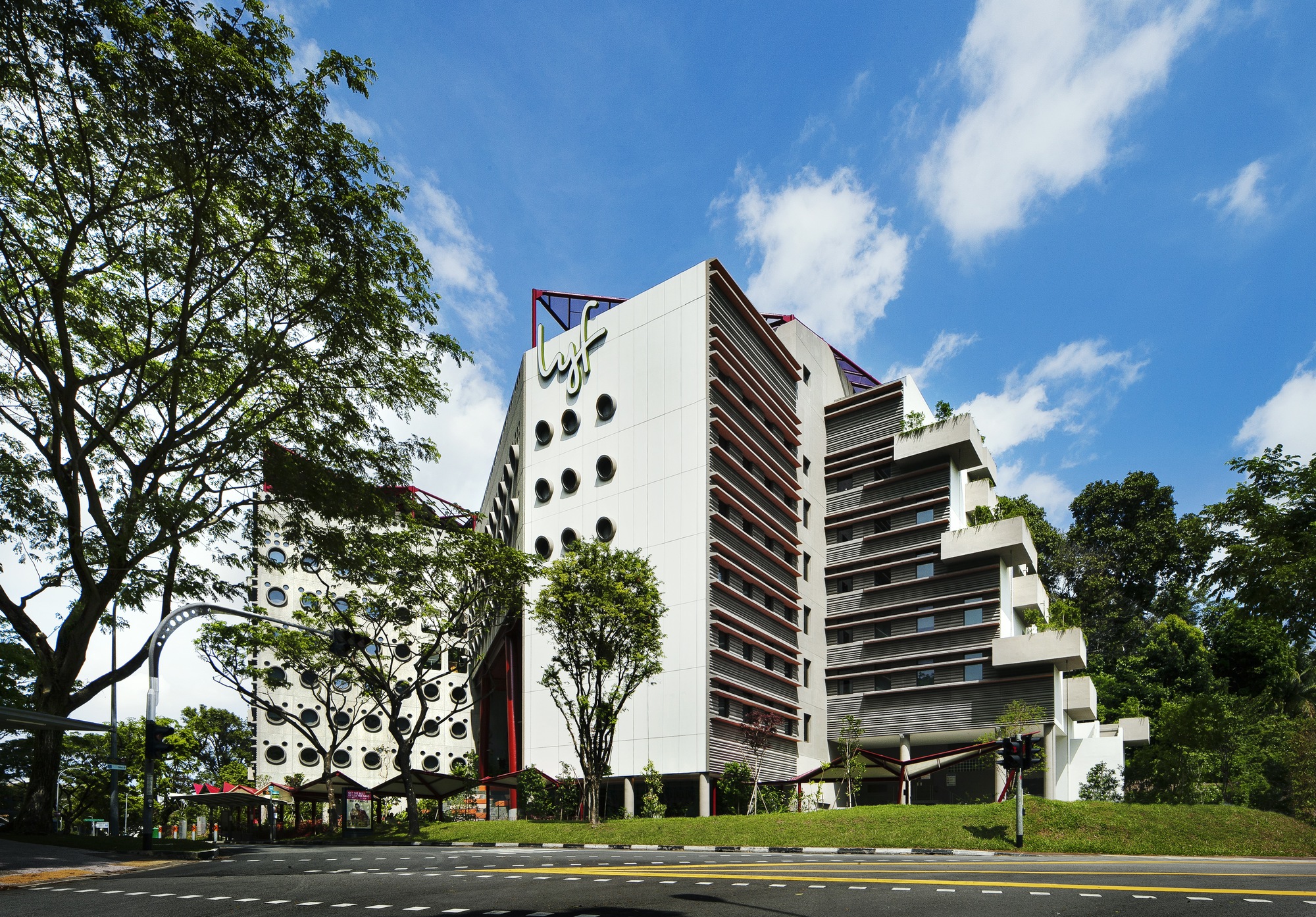 Gallery of lyf One-North Co-Living Development / WOHA - 10