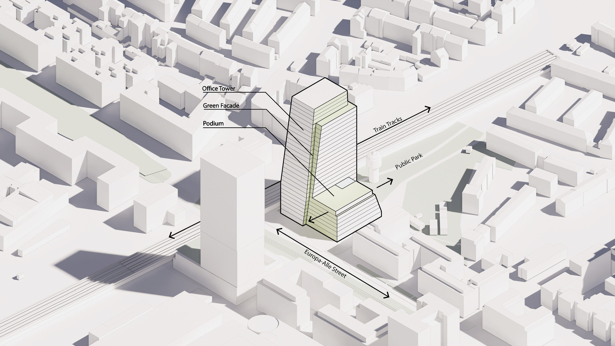 Gallery of UNStudio Designs Tower in Germany, Focusing on Environmental ...