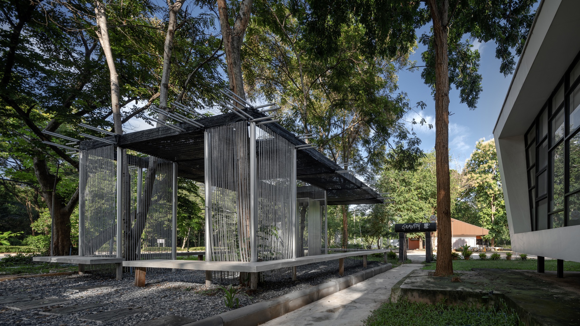 Gallery of Grid Lines Boundary Pavilion / SIM Studio - 7 Gallery of Grid Lines Boundary Pavilion / SIM Studio - 7