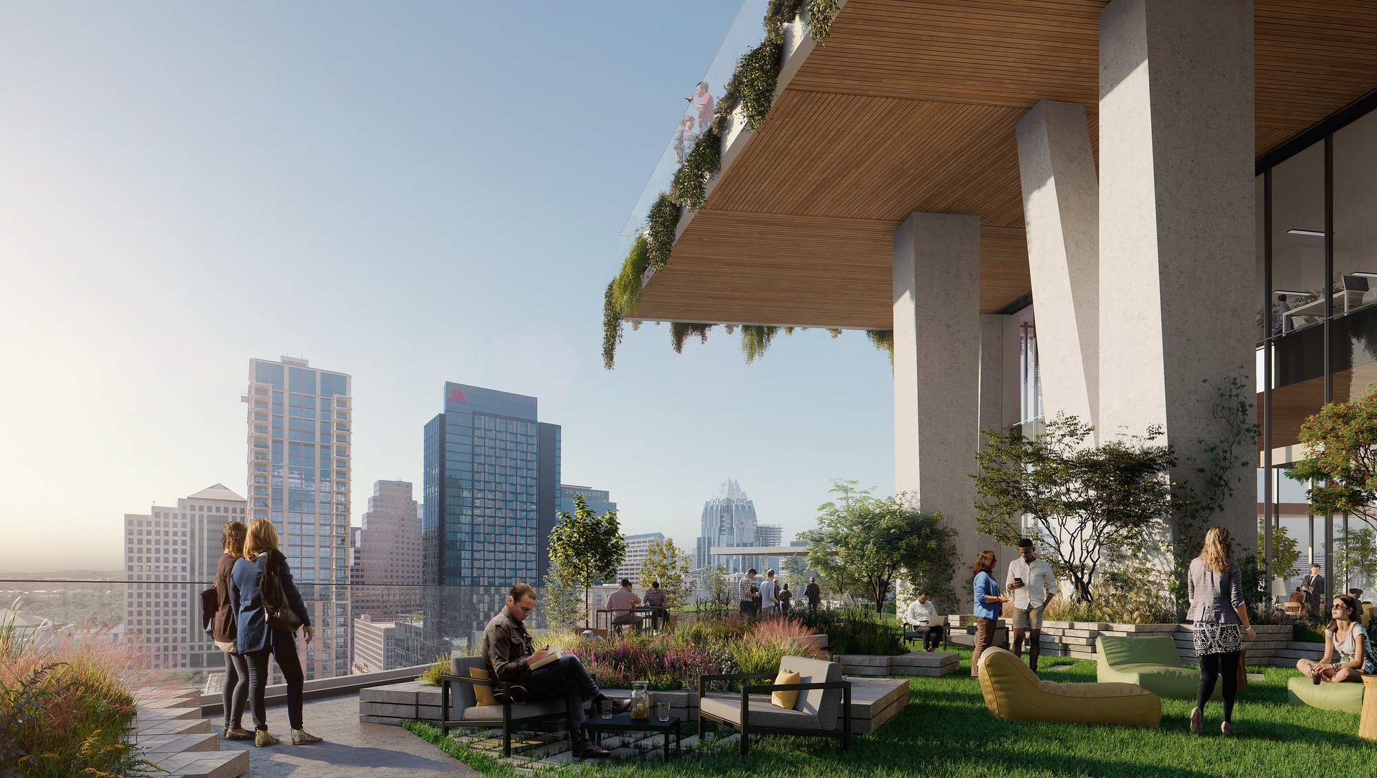 Gallery of Kohn Pedersen Fox Designs Texas' Tallest Building - 6