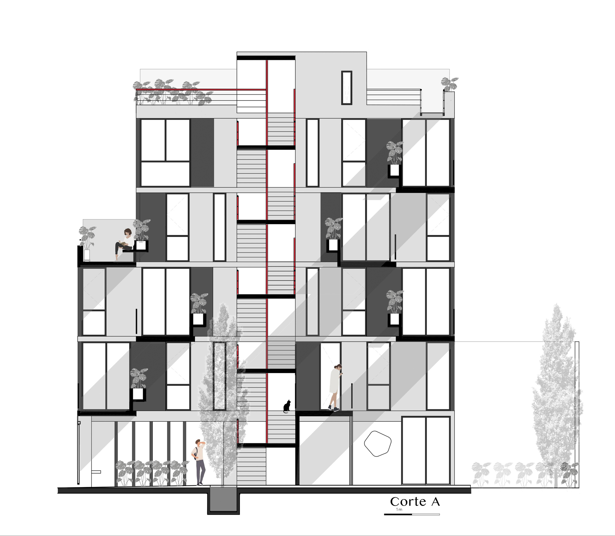 Gallery of RH+ Building / RBK arquitectura - 27