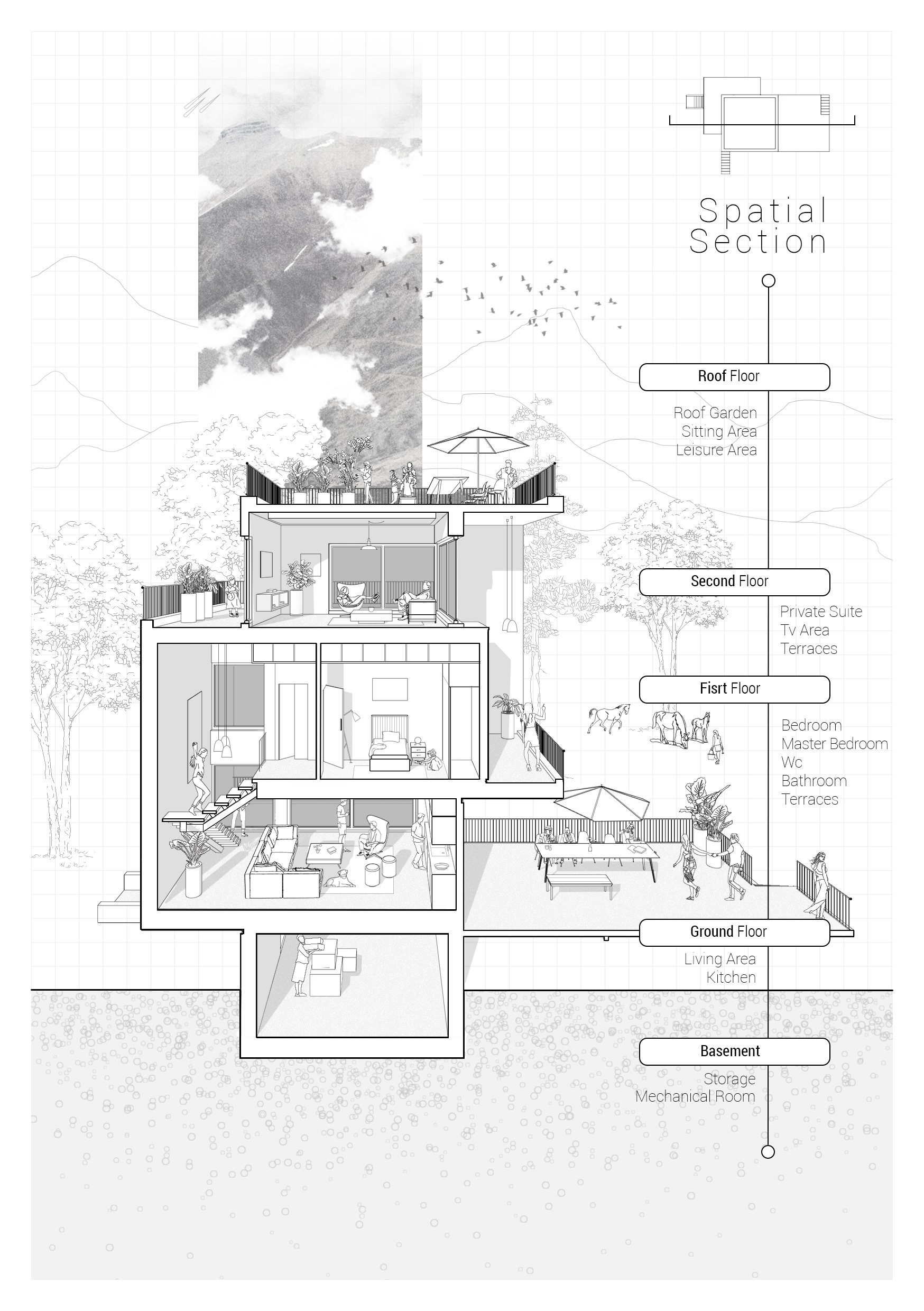 Gallery of 5*5*5 Garden House / White Cube Atelier - 20