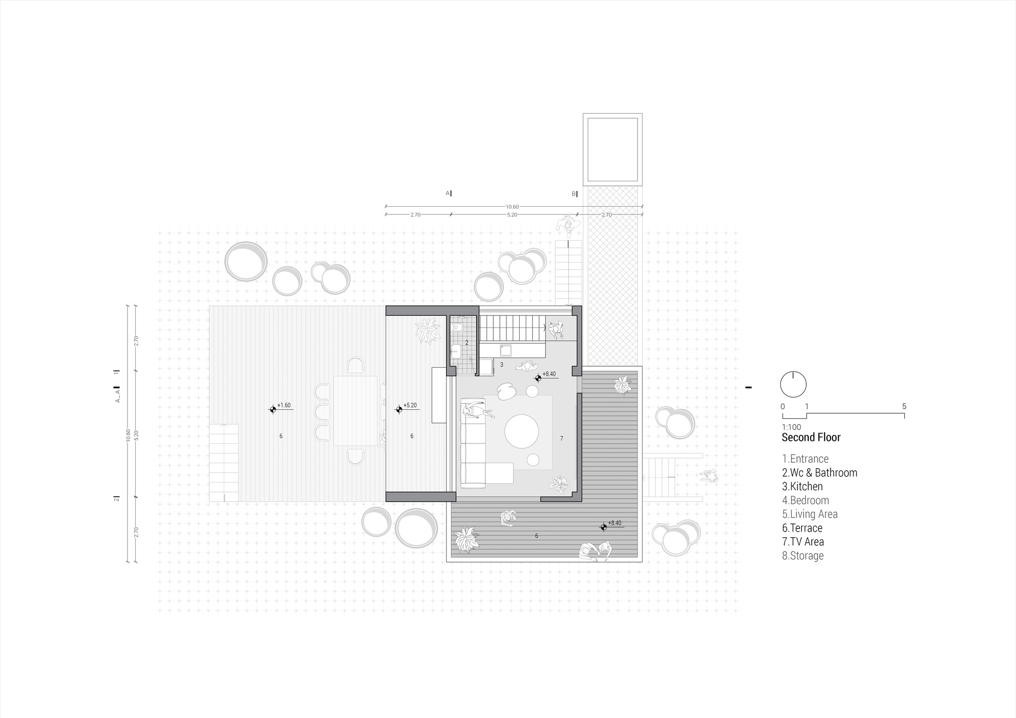 Gallery of 5*5*5 Garden House / White Cube Atelier - 16