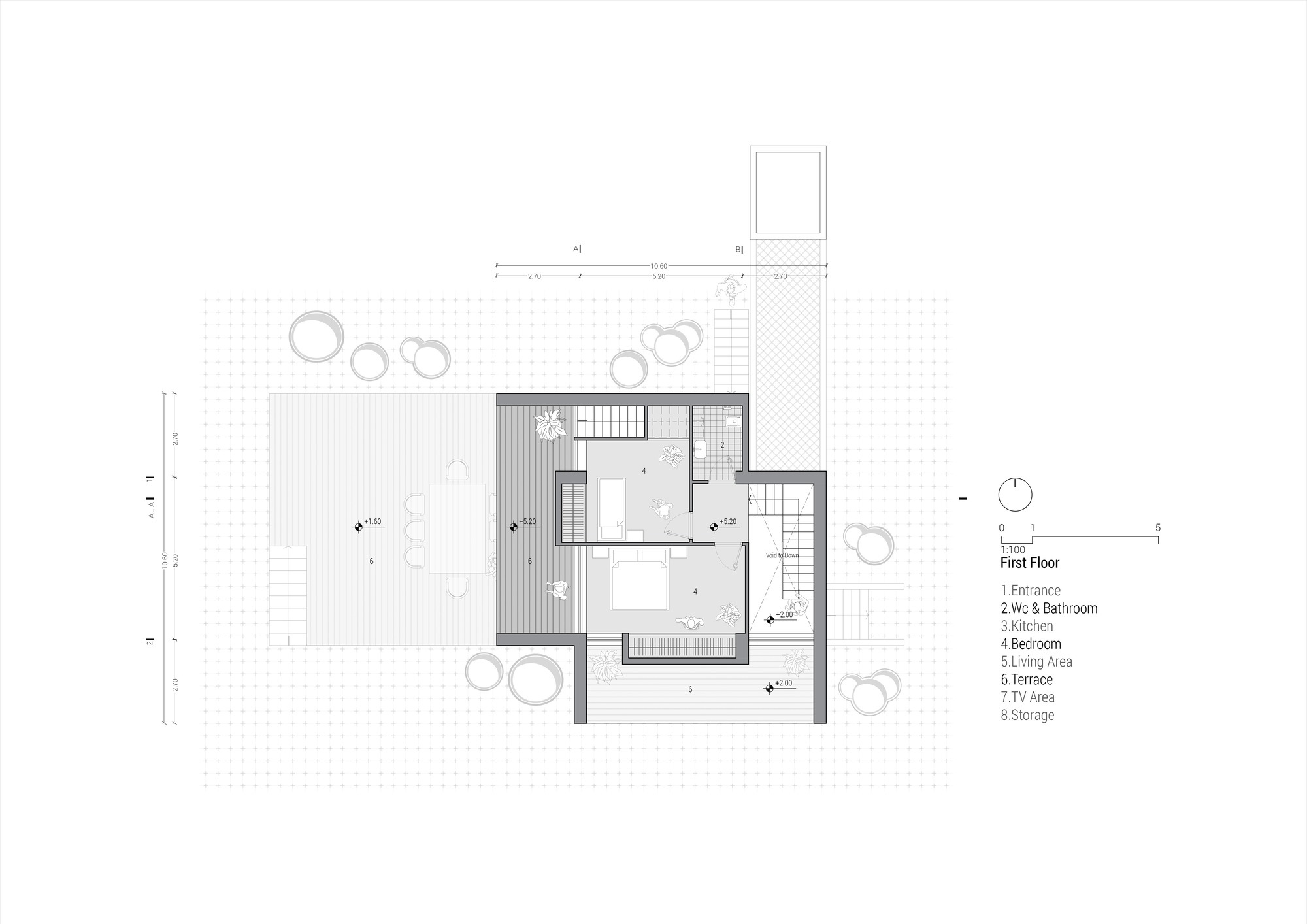 Gallery of 5*5*5 Garden House / White Cube Atelier - 15
