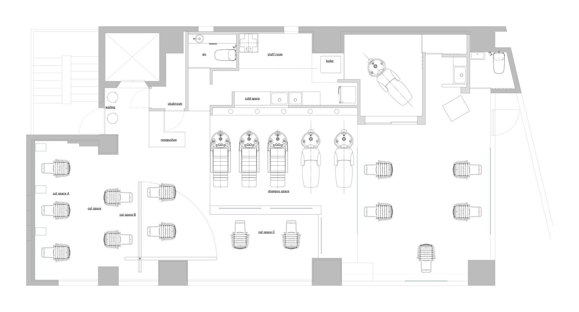 Gallery of LECO odd Salon / kfuna - 13