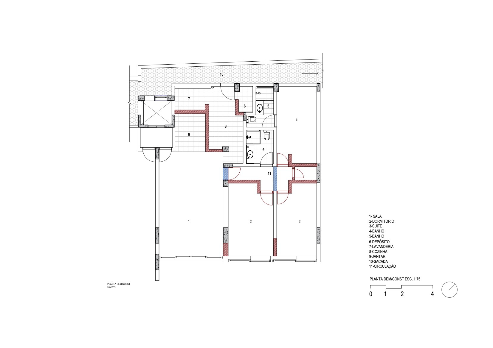 Galeria de Reforma de Apartamento no Edifício Anchieta / Firma ...