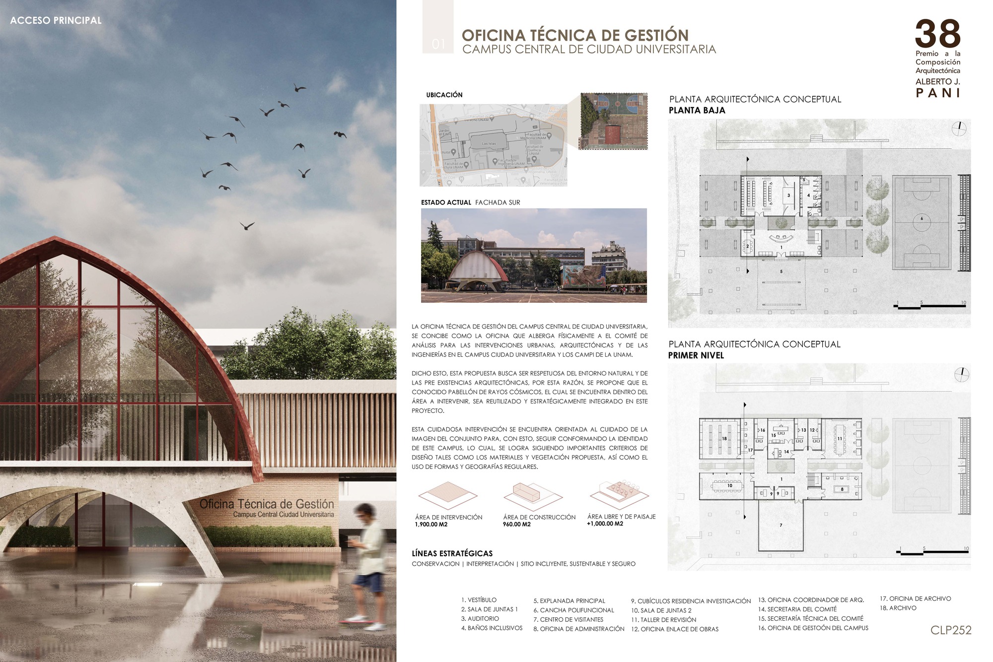 Galería de Finalistas del 38 Premio a la Composición Arquitectónica ...