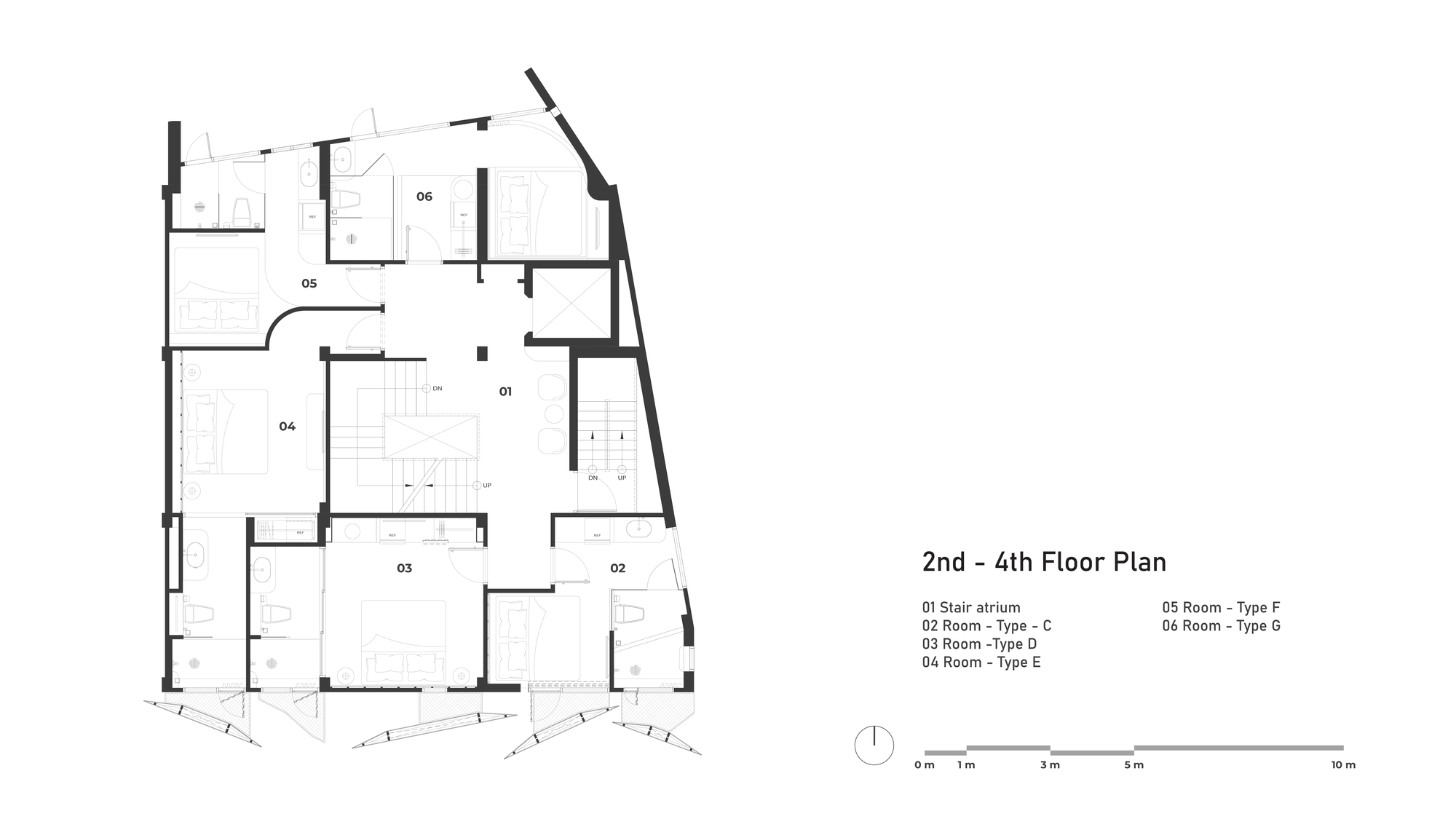 Gallery of Bonsai Hotel / Volume Matrix Studio - 22