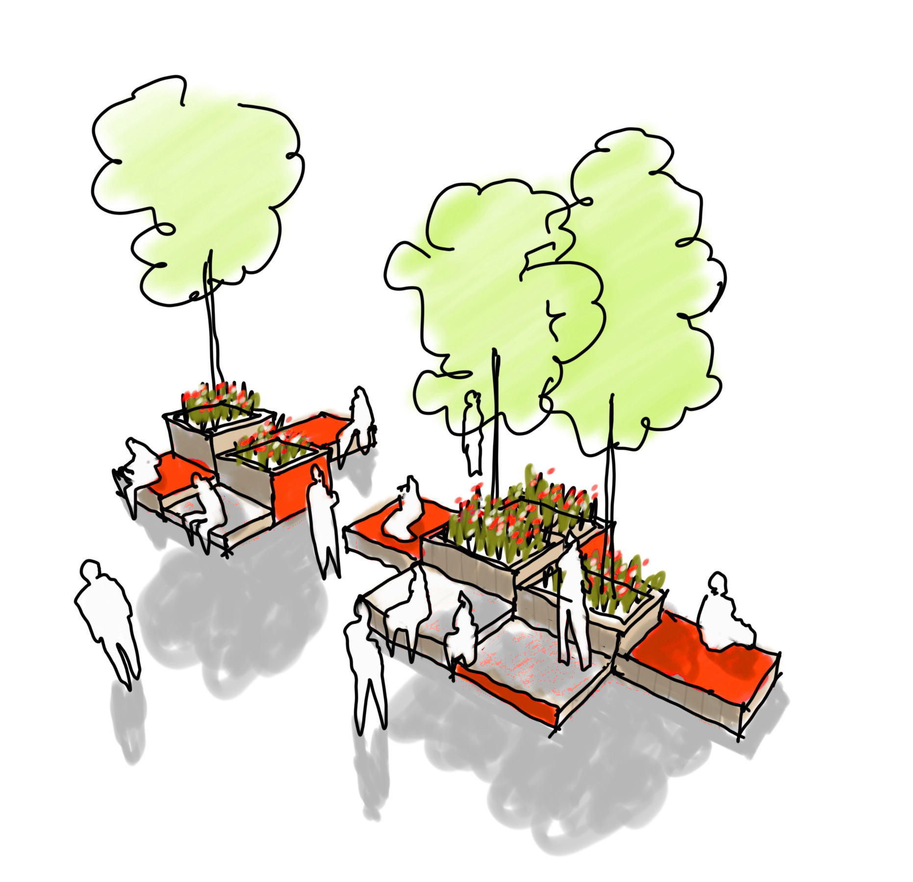 Gallery of Agora Maximus, Tactical Urbanism Project / LAAB Collective ...