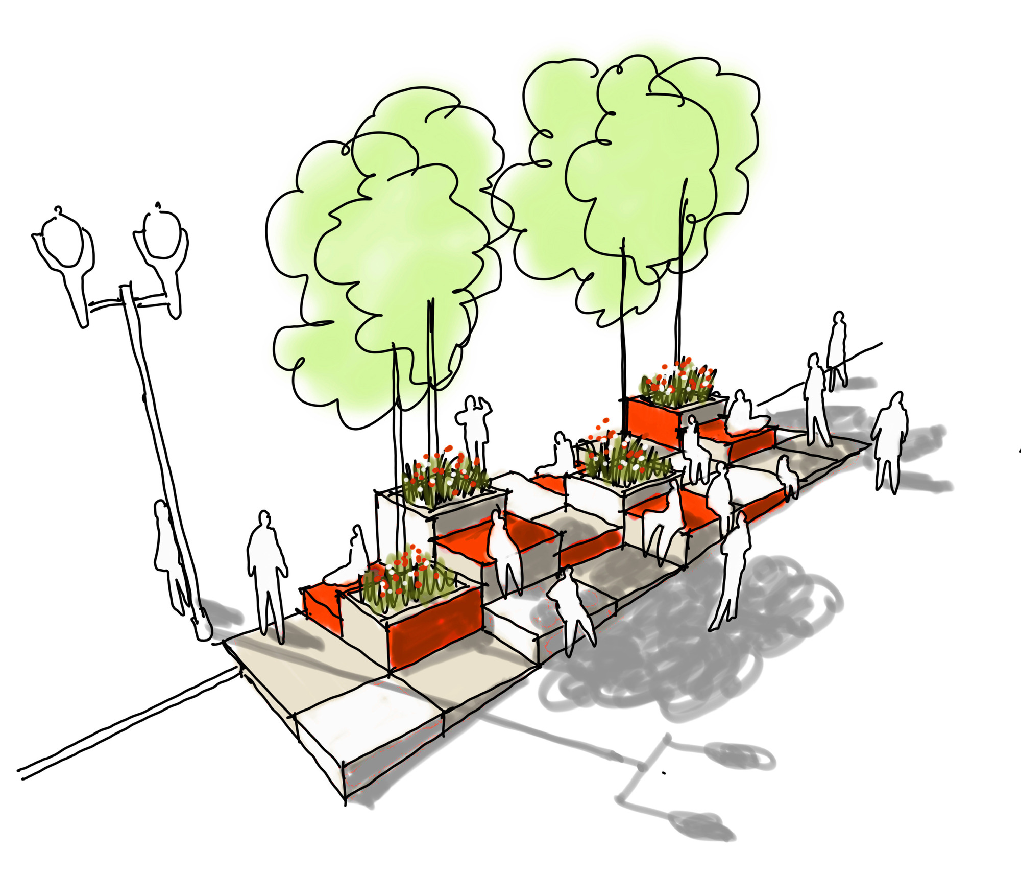 Gallery of Agora Maximus, Tactical Urbanism Project / LAAB Collective ...