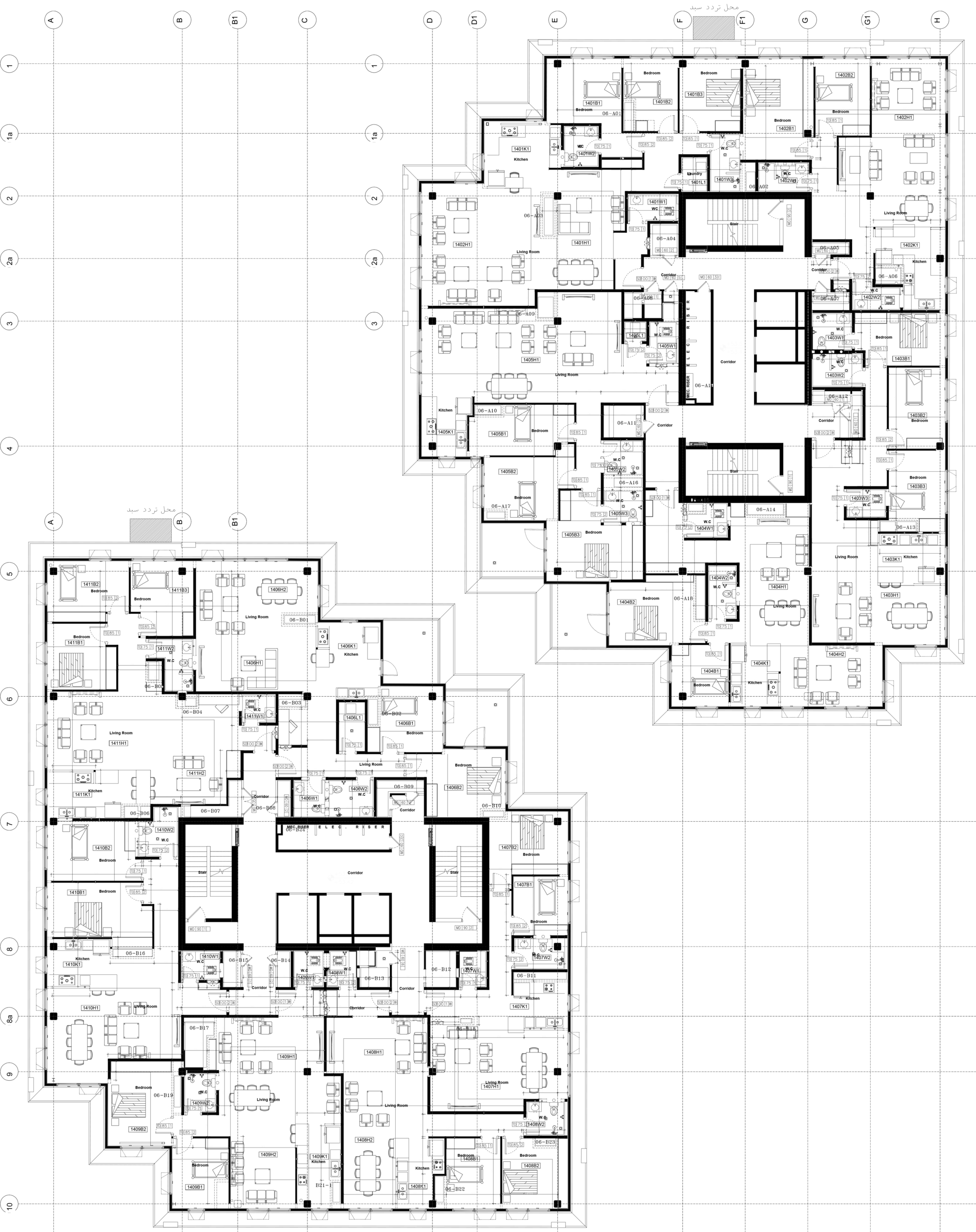 Gallery of Mika Twin Towers / Alidoost and Partners + Mika - 26
