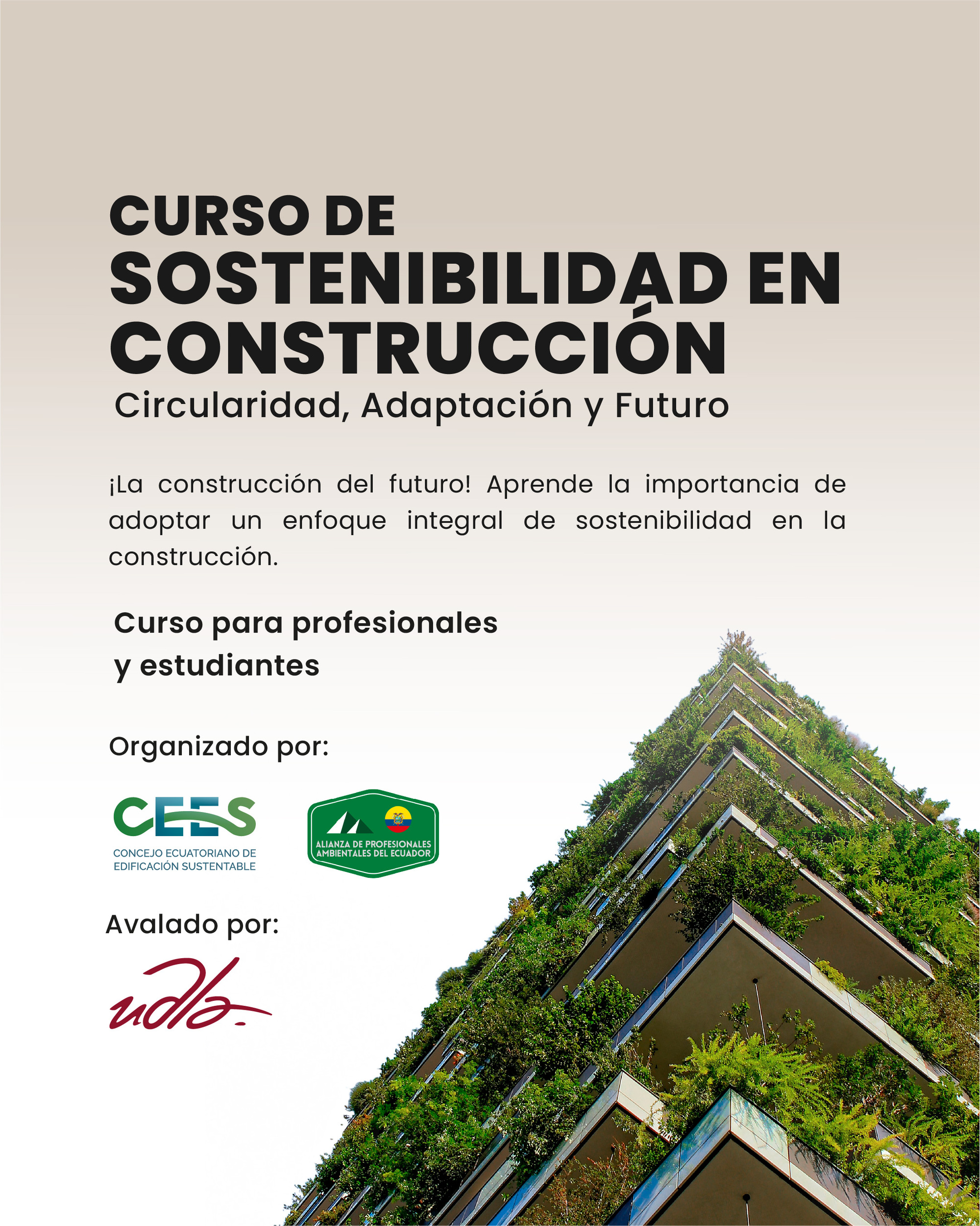 Galería de Curso de Sostenibilidad en Construcción / CEES - 1